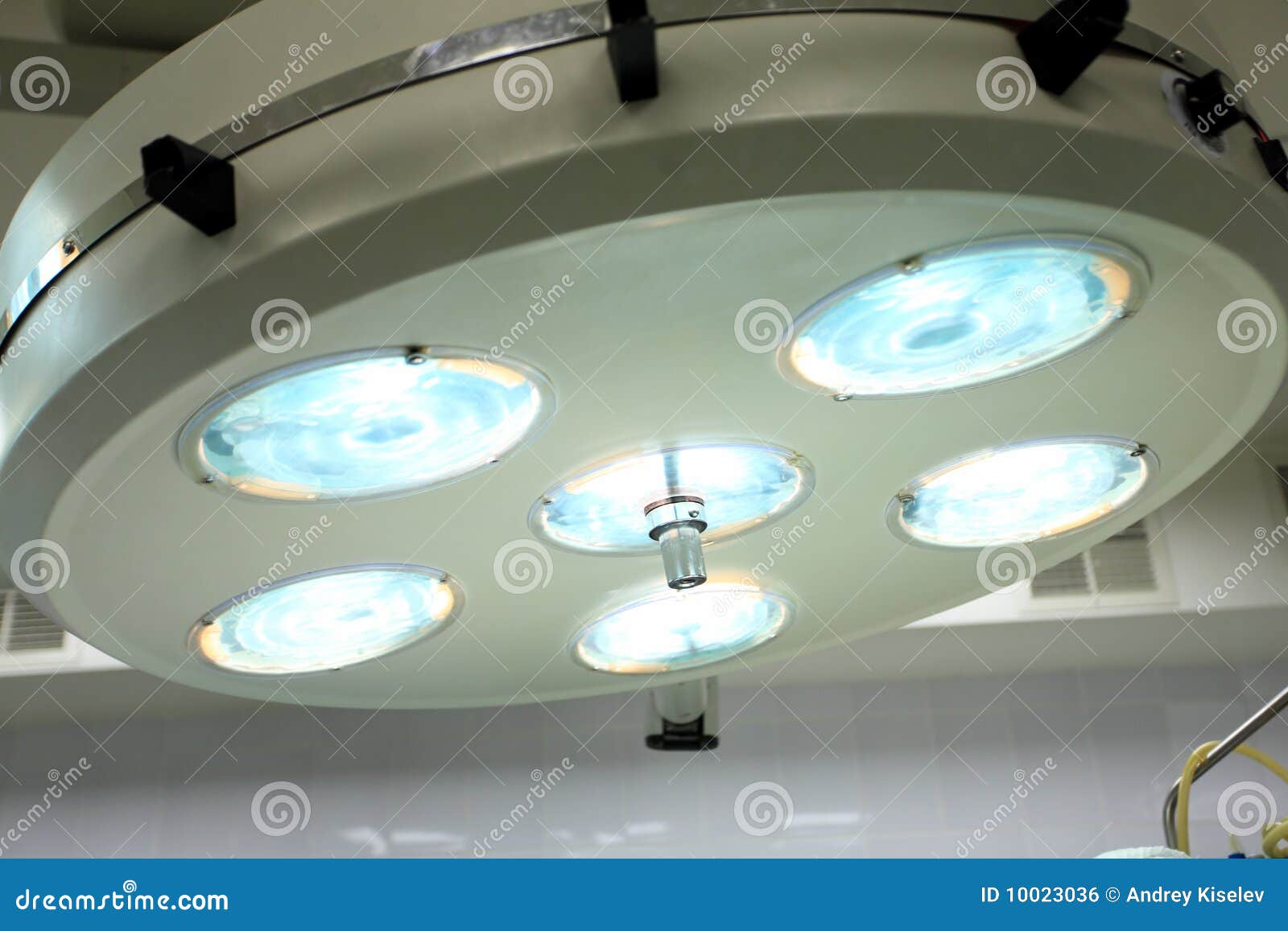 Lights in operative room stock photo. Image of light - 10023036
