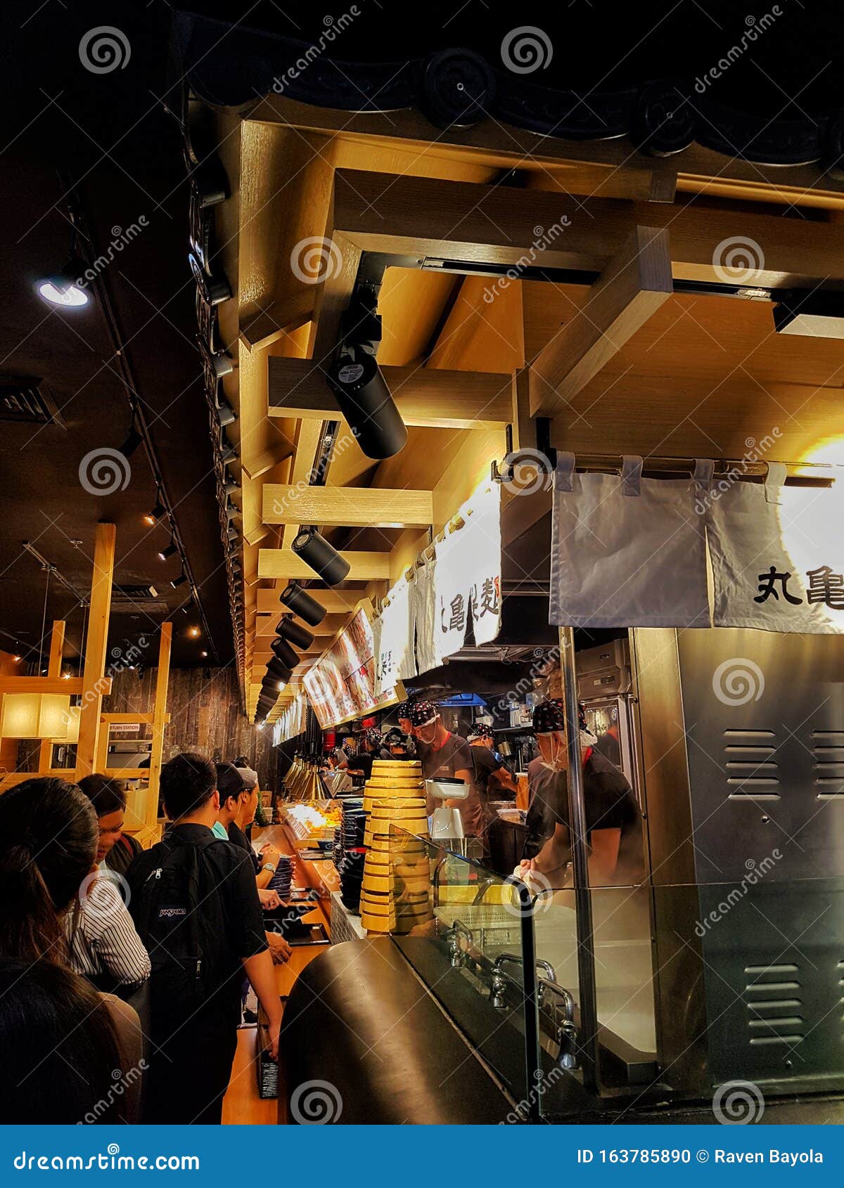 People On A Busy Crowded Market Street Near A Bus Stand In The KR ...