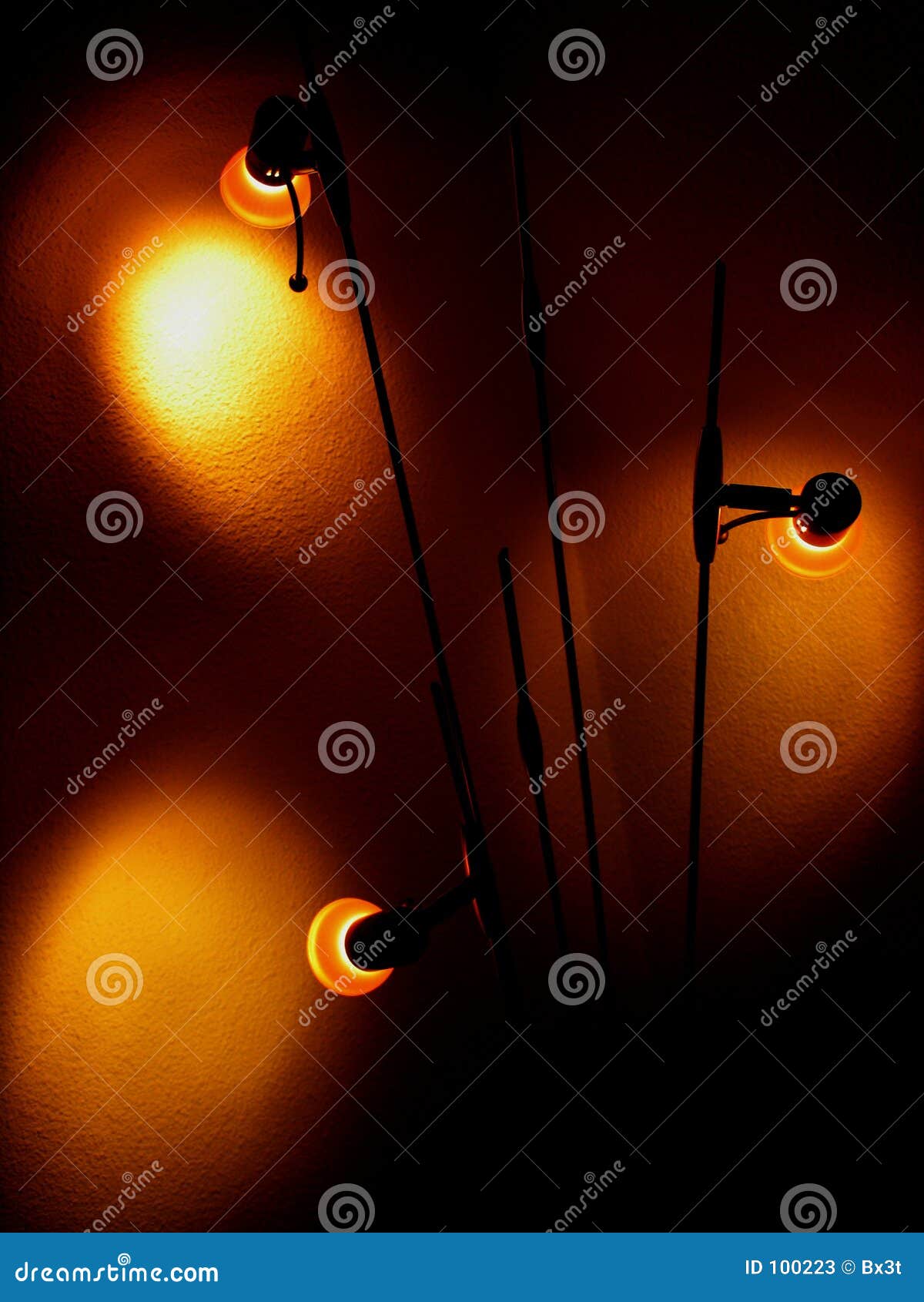 Lights in the shadow stock image. Image of lights, ambiance - 100223