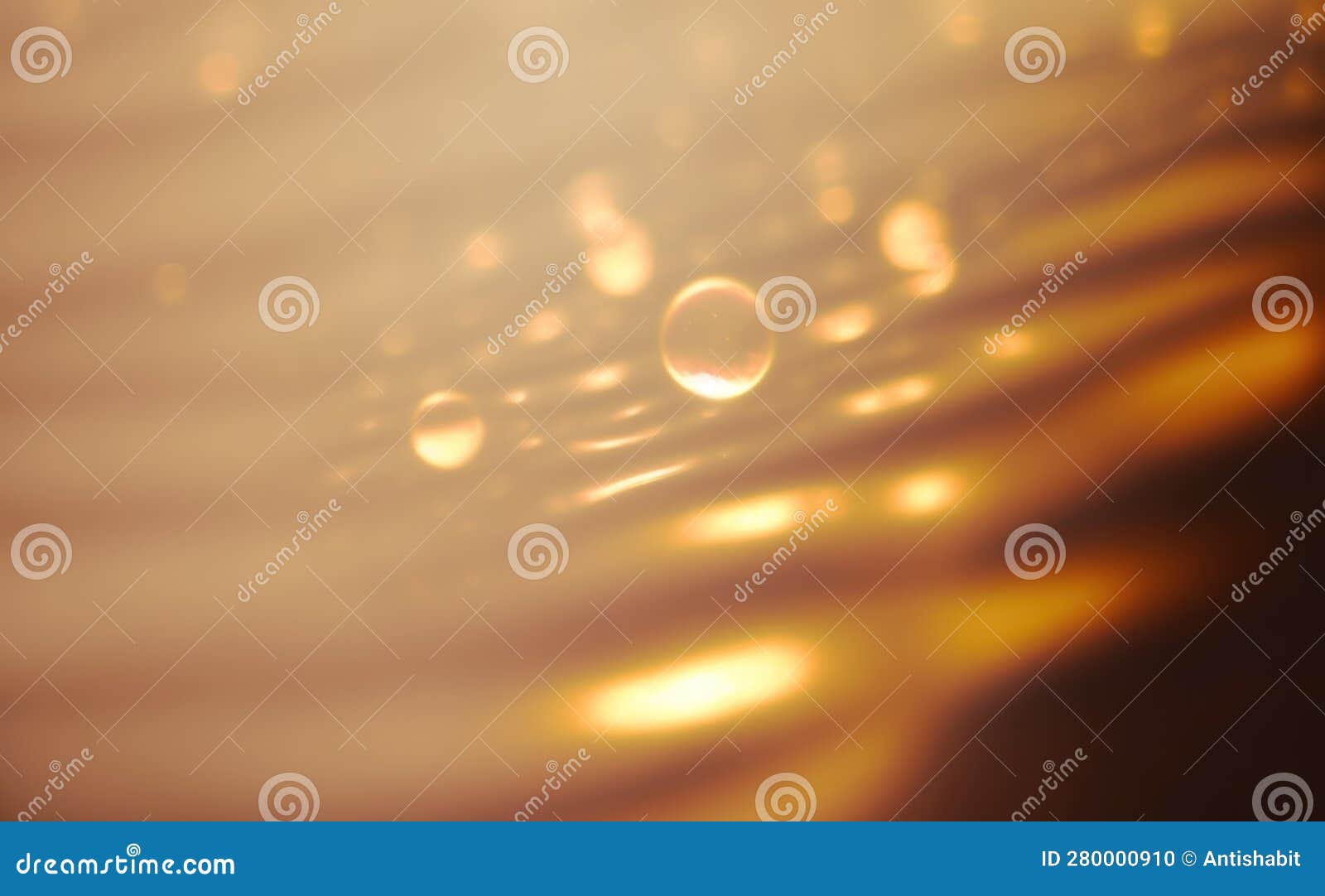 Caustic Effect Light Refraction On Yellow Wall Overlay Photo Mockup ...