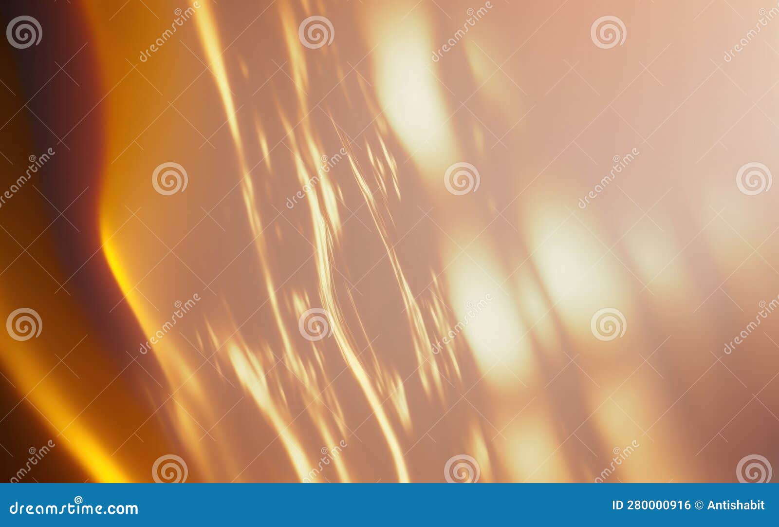 Lights and Shadows on Beige Background Overlay Mode Caustic Effect of ...