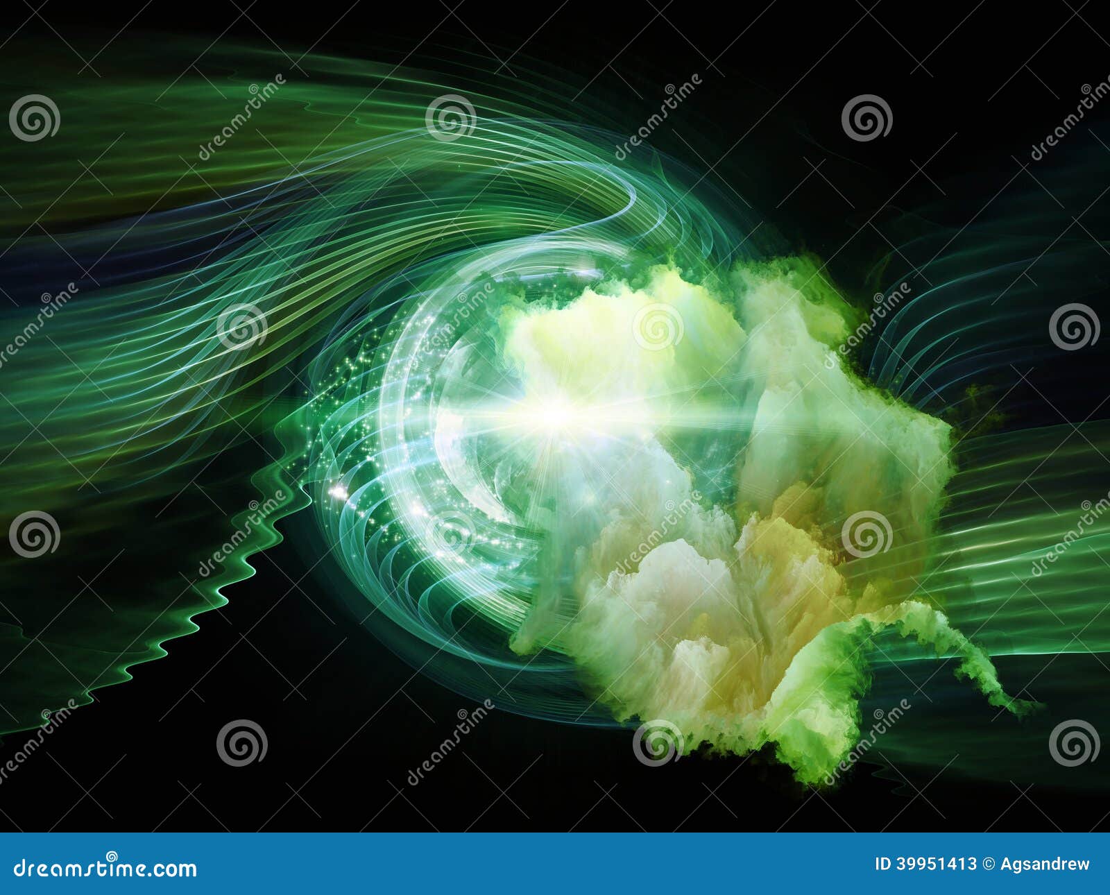Lights of Vortex stock illustration. Illustration of design - 39951413