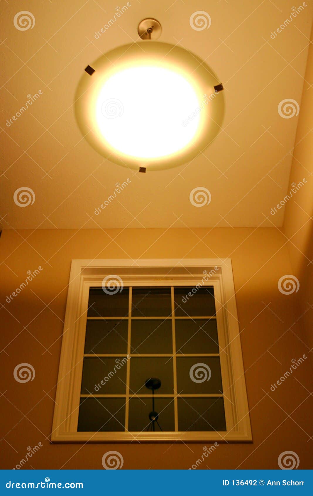Lights and Window stock photo. Image of round, reflection - 136492
