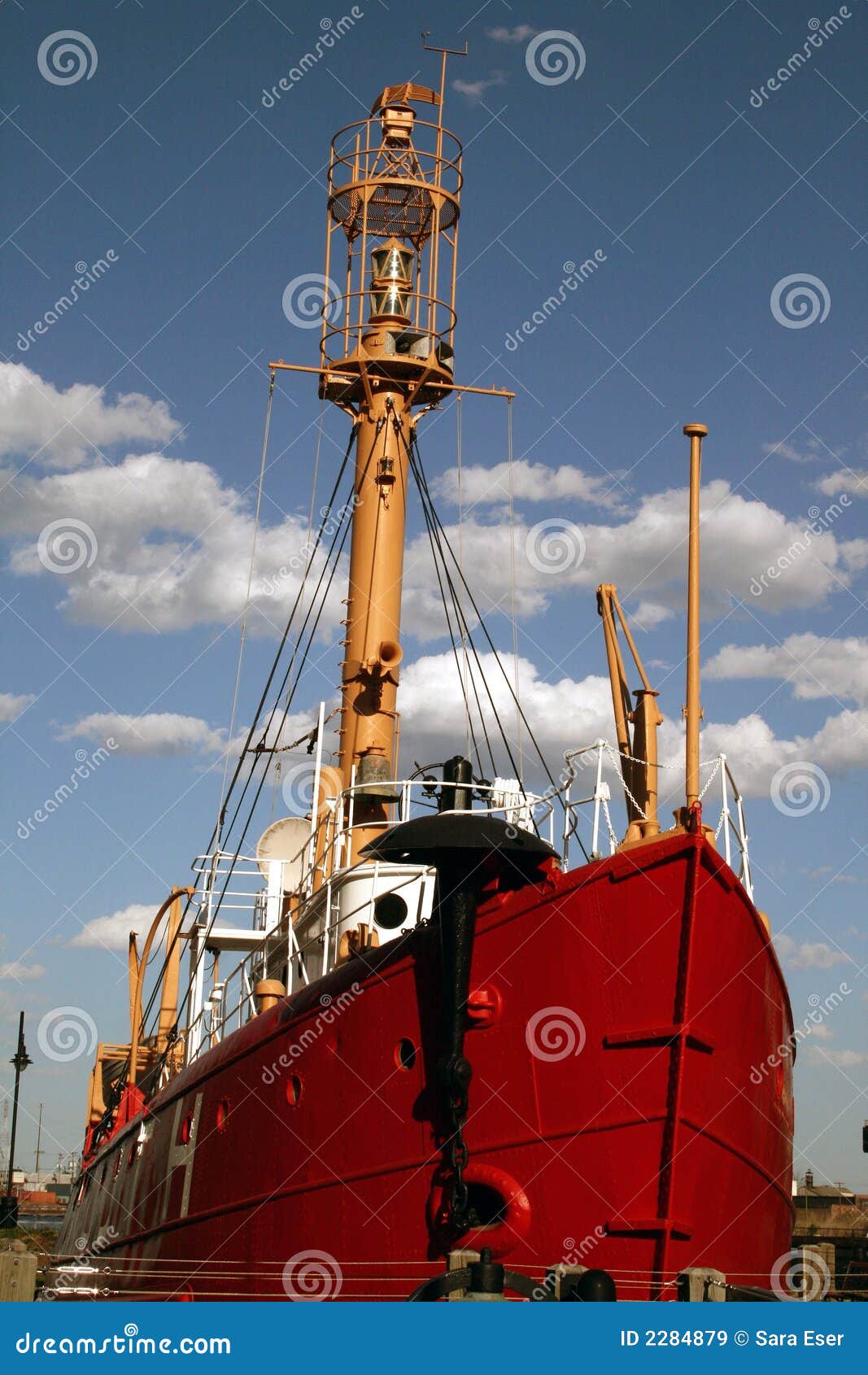 Lightship 3 stock image. Image of river, lighthouse, nautical - 2284879