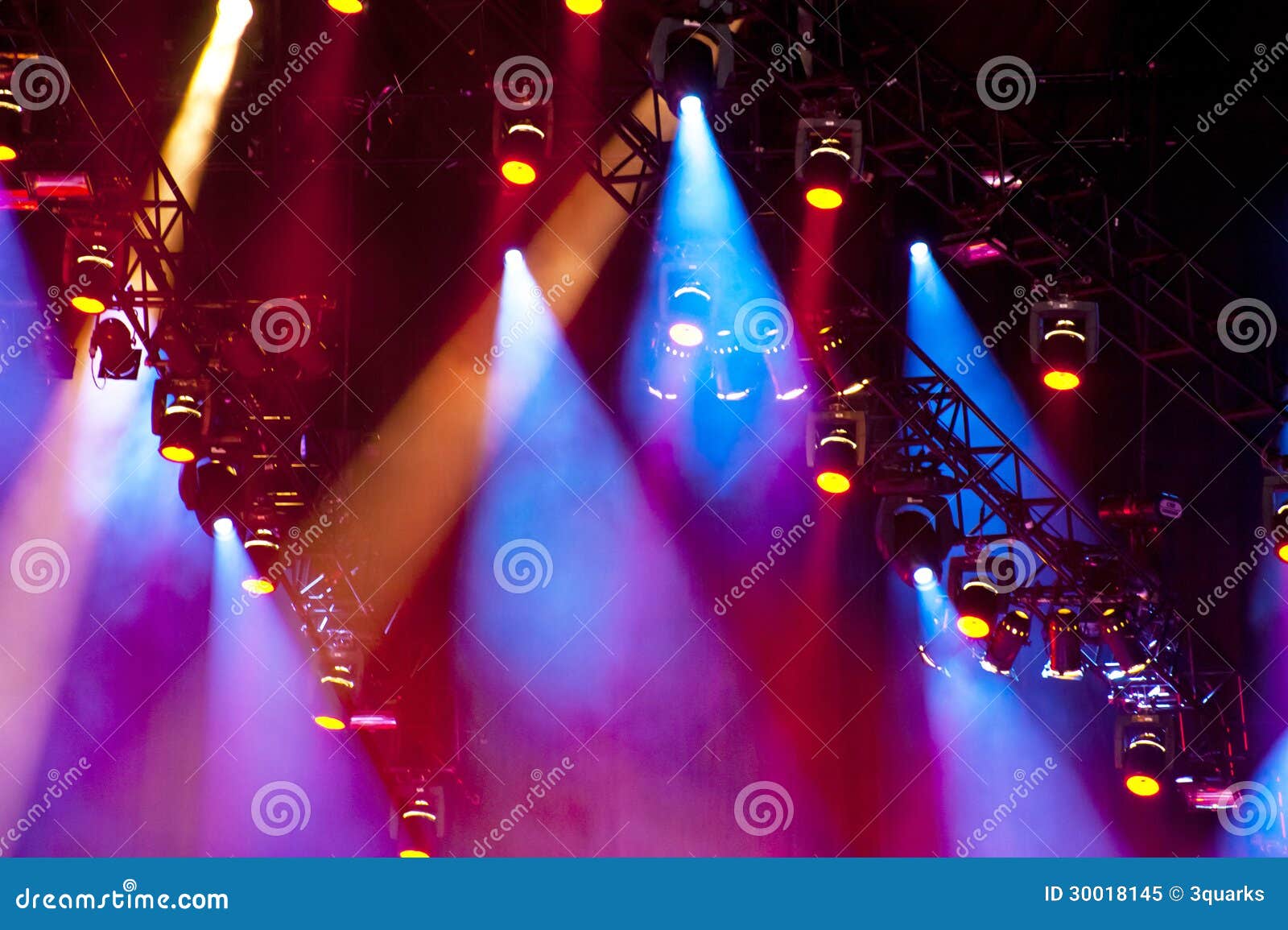 Lightshow imagen de archivo. Imagen de equipo, vivo, coloreado - 30018145