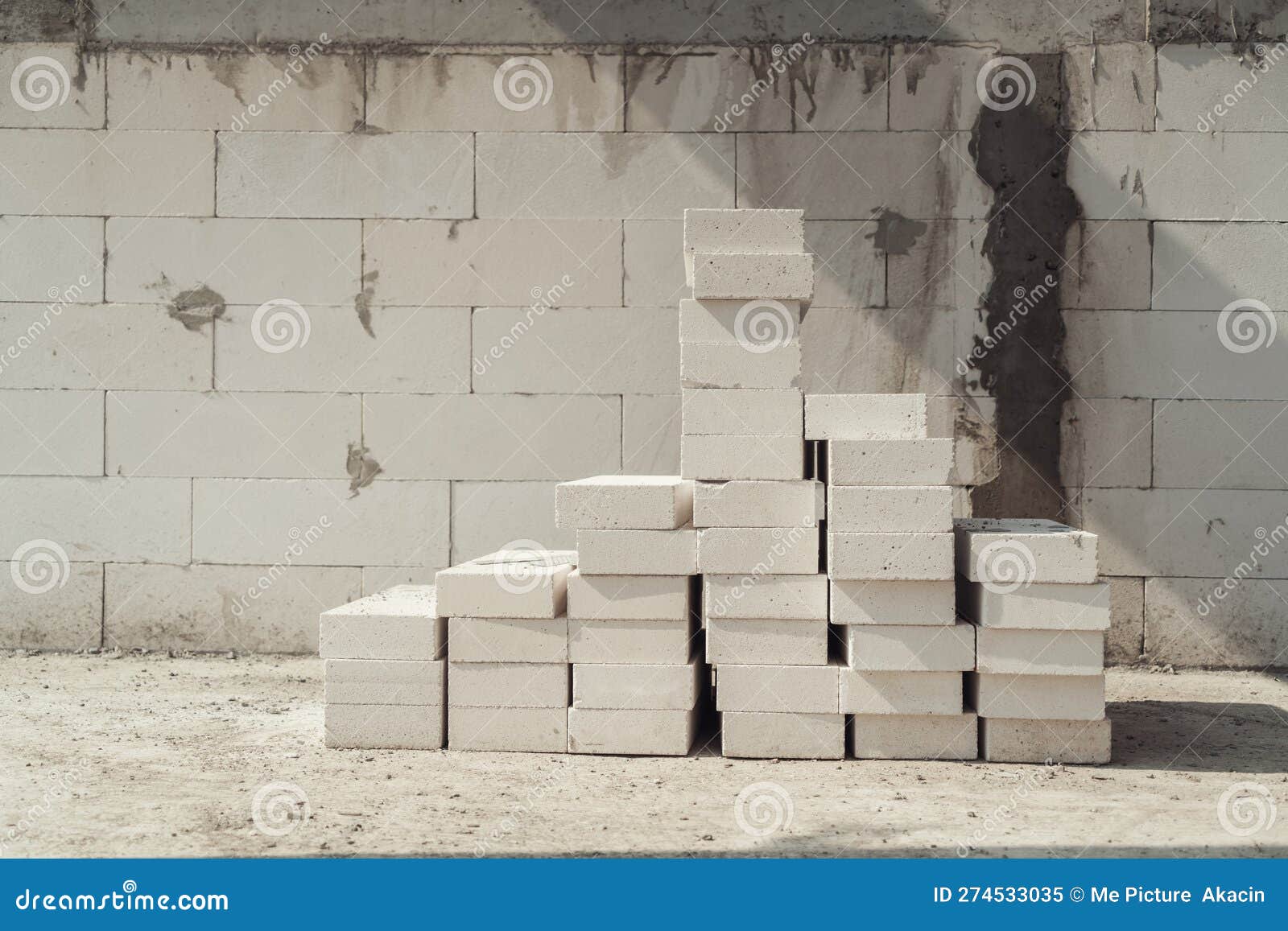 Lightweight Brick Block Material for Brick Wall in Building ...