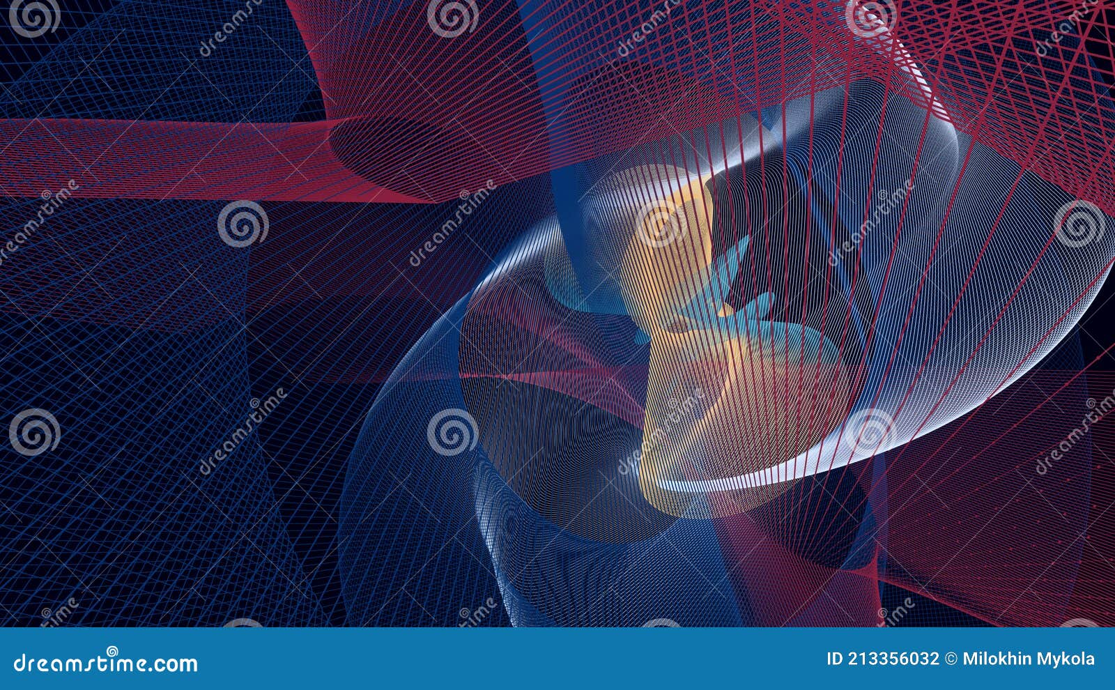 Lightweight Gradient Network Wave Backgrounds Stock Photo - Image of ...