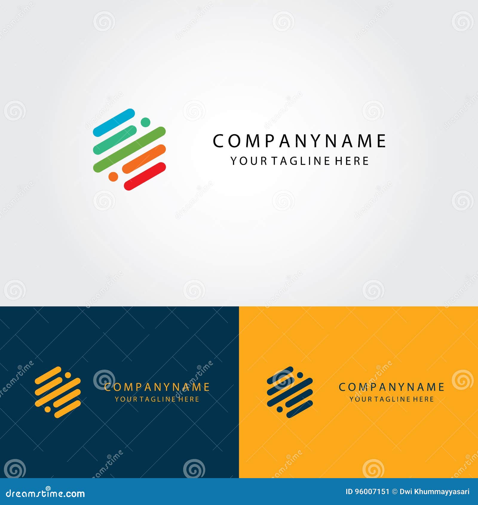 Ligne de bande logo illustration de vecteur. Illustration du avenir ...