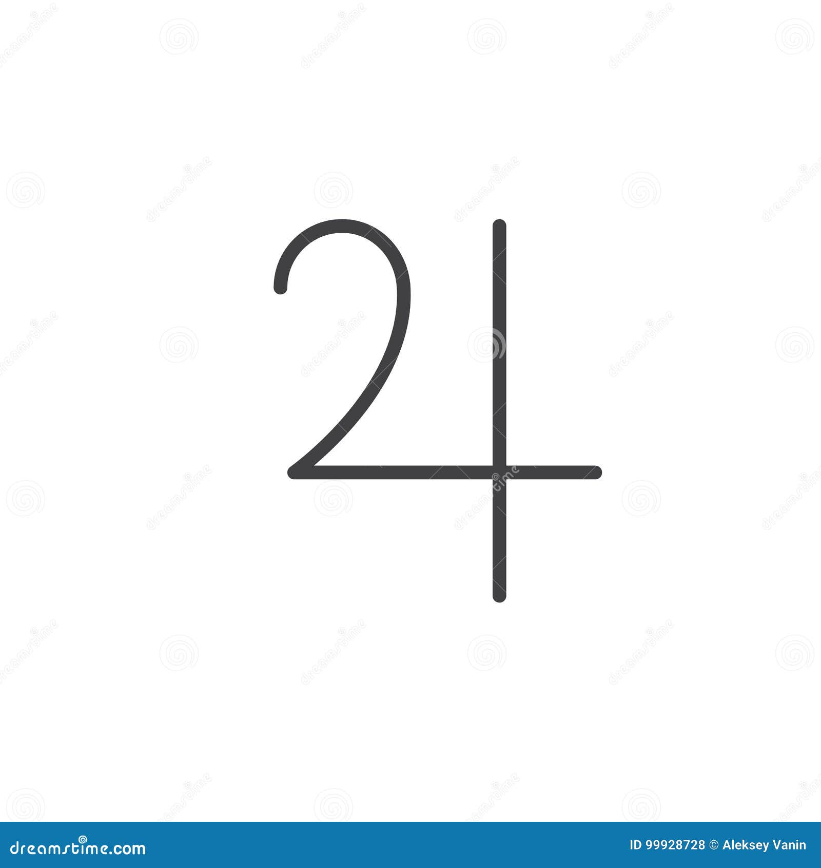 Ligne Icône De Symbole De Jupiter Illustration de Vecteur ...