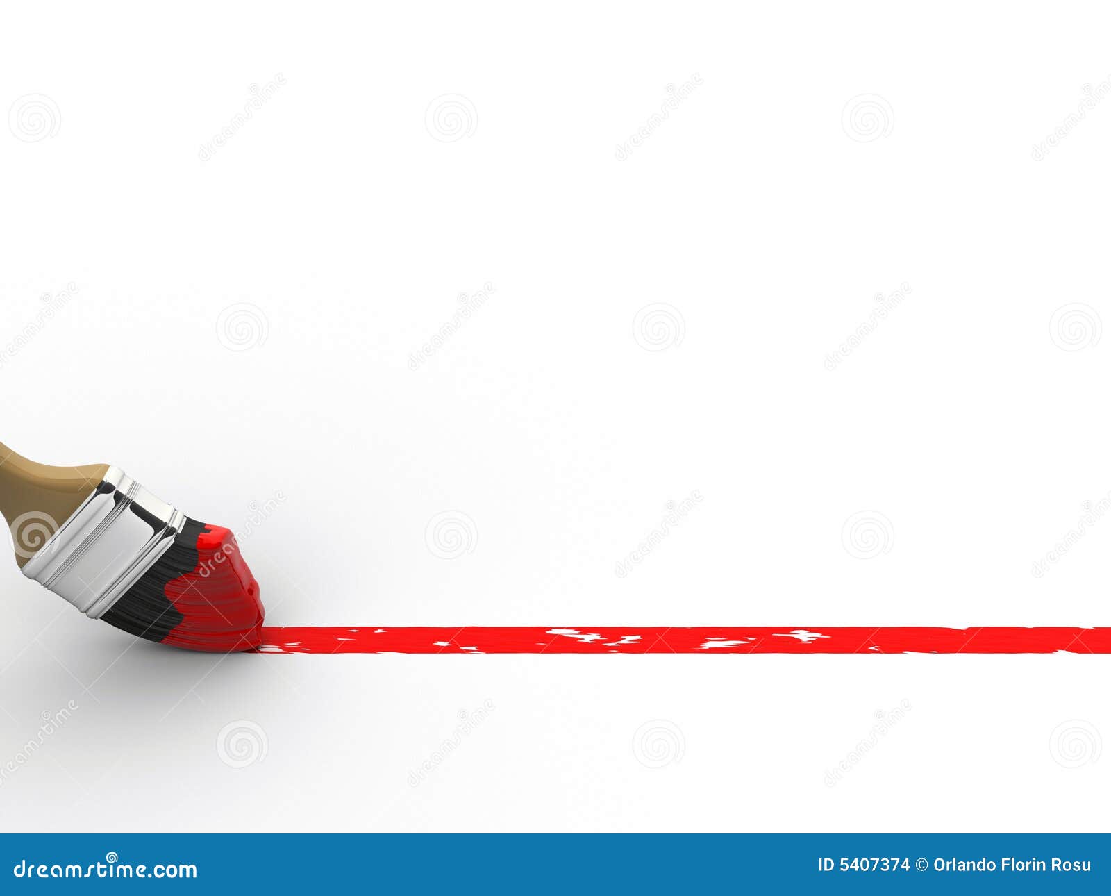 Ligne rouge illustration stock. Illustration du rénovez - 5407374