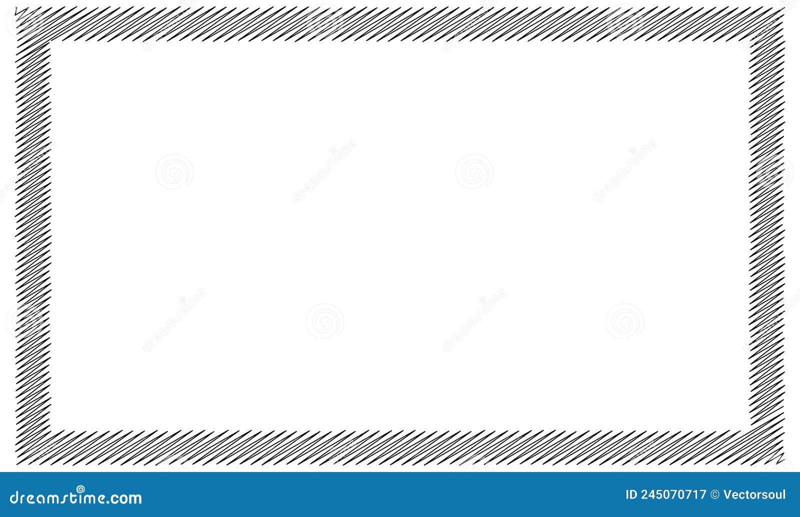 Lignes D'esquisse De Script Plan Rectangle. Zigzag Croustillant Lignes ...