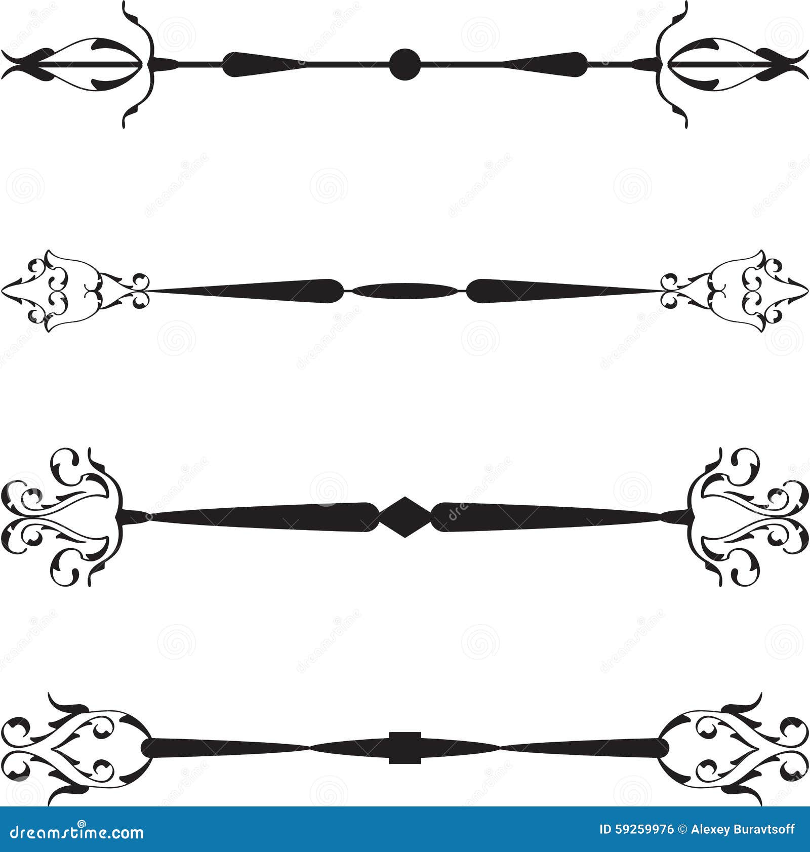 Lignes De Vintage De Clivage Illustration de Vecteur - Illustration du ...