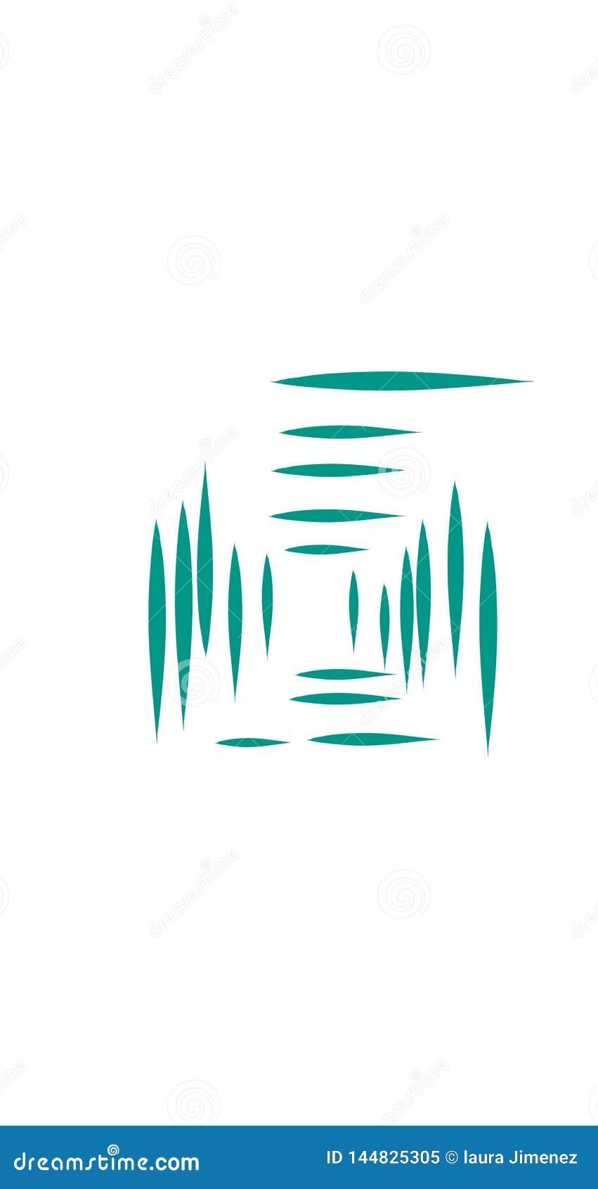 Lignes illustration stock. Illustration du bleu, vert - 144825305