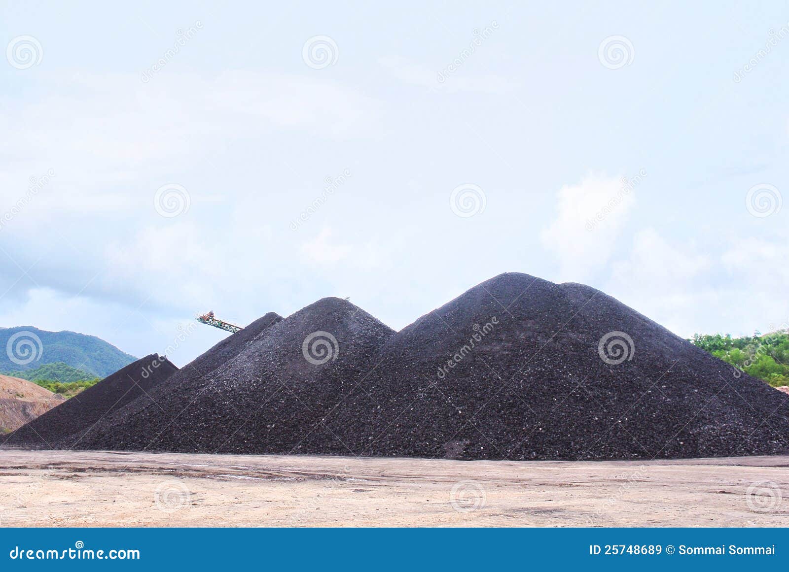 Lignite Mass Ready To Be Energy Stock Image - Image of construction ...