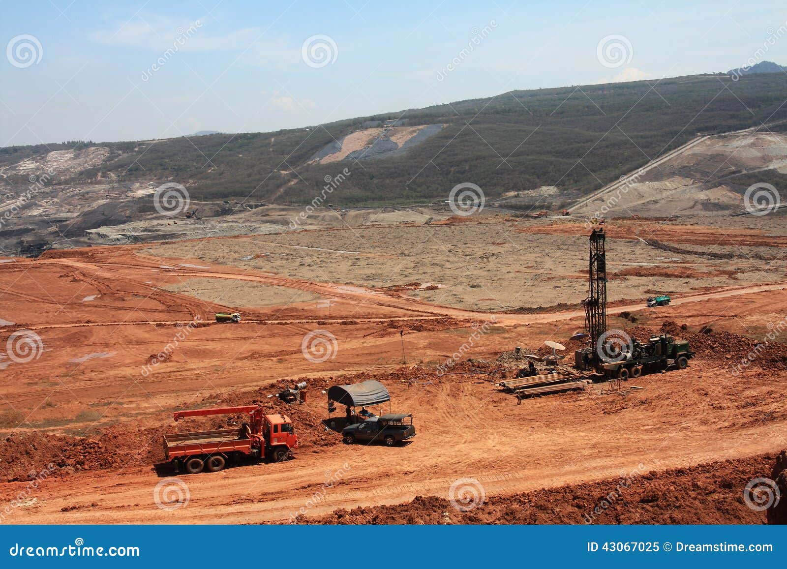 Lignite Mining stock image. Image of high, earth, large - 43067025