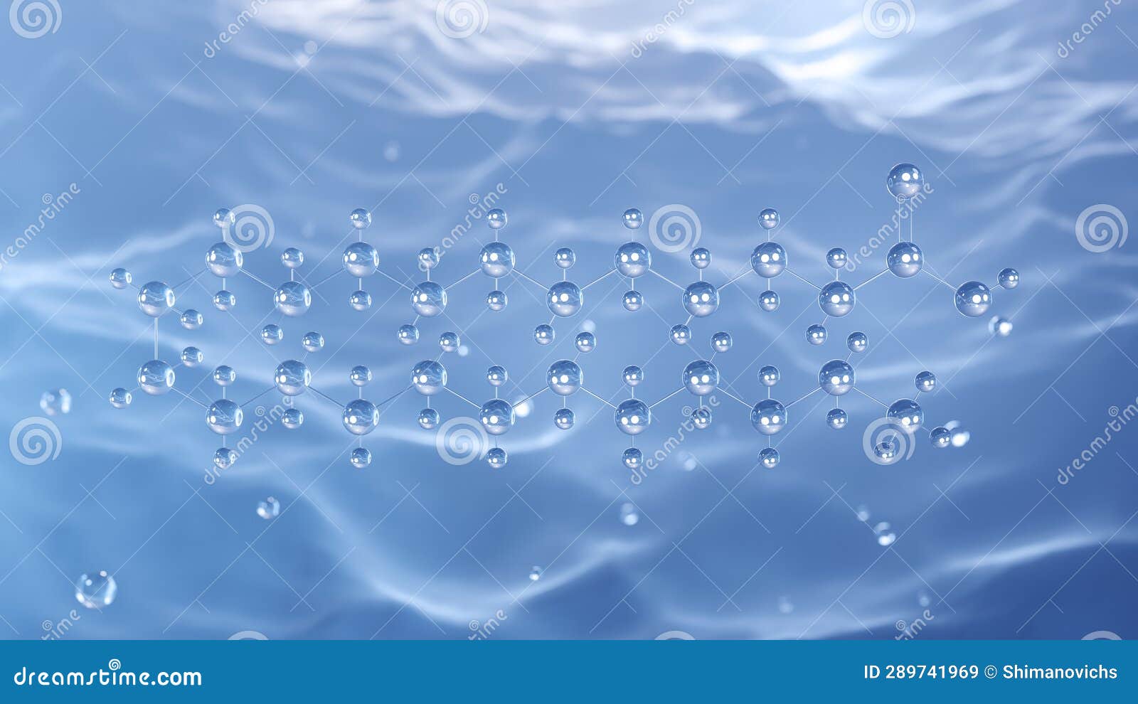 Lignoceric Acid Molecular Structure, 3d Model Molecule, Saturated Fatty ...