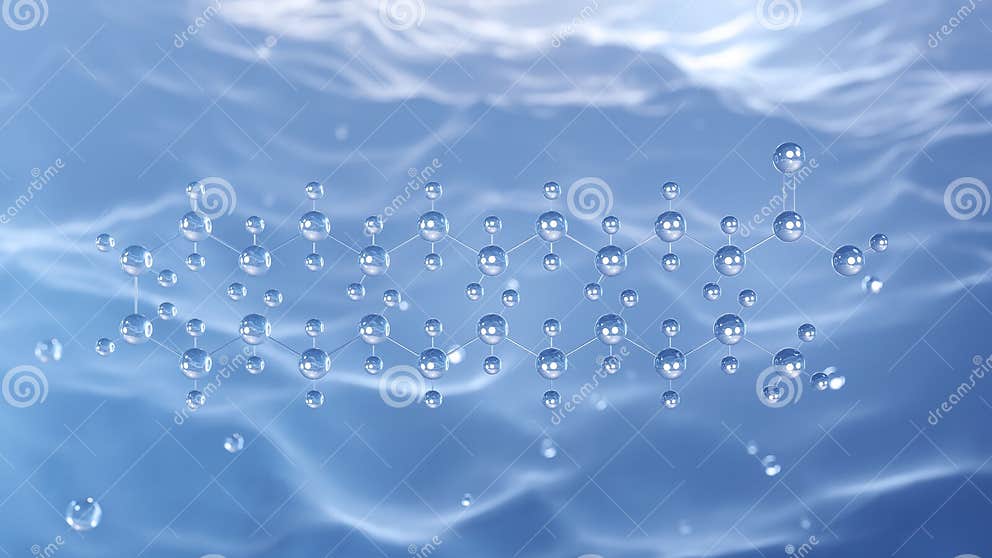 Lignoceric Acid Molecular Structure, 3d Model Molecule, Saturated Fatty ...