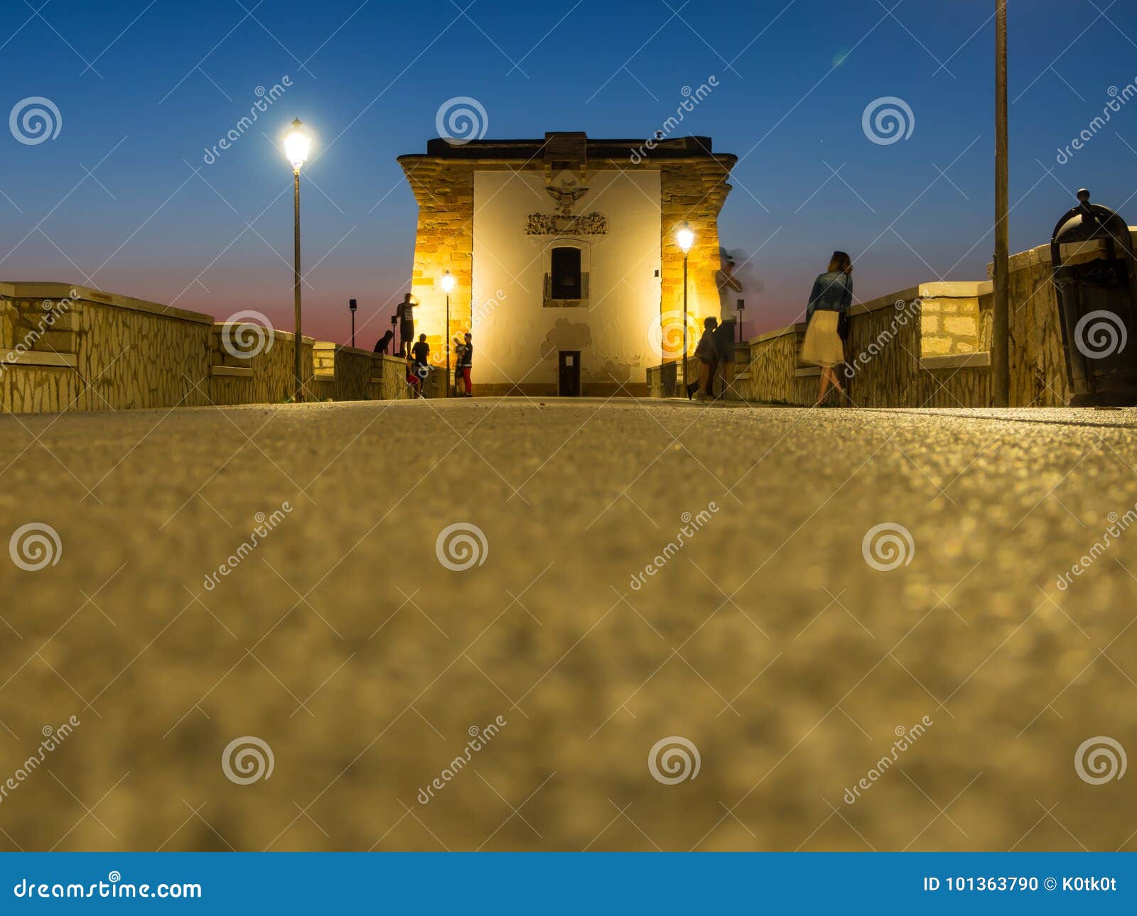 Ligny Tower in Trapani stock photo. Image of nature - 101363790