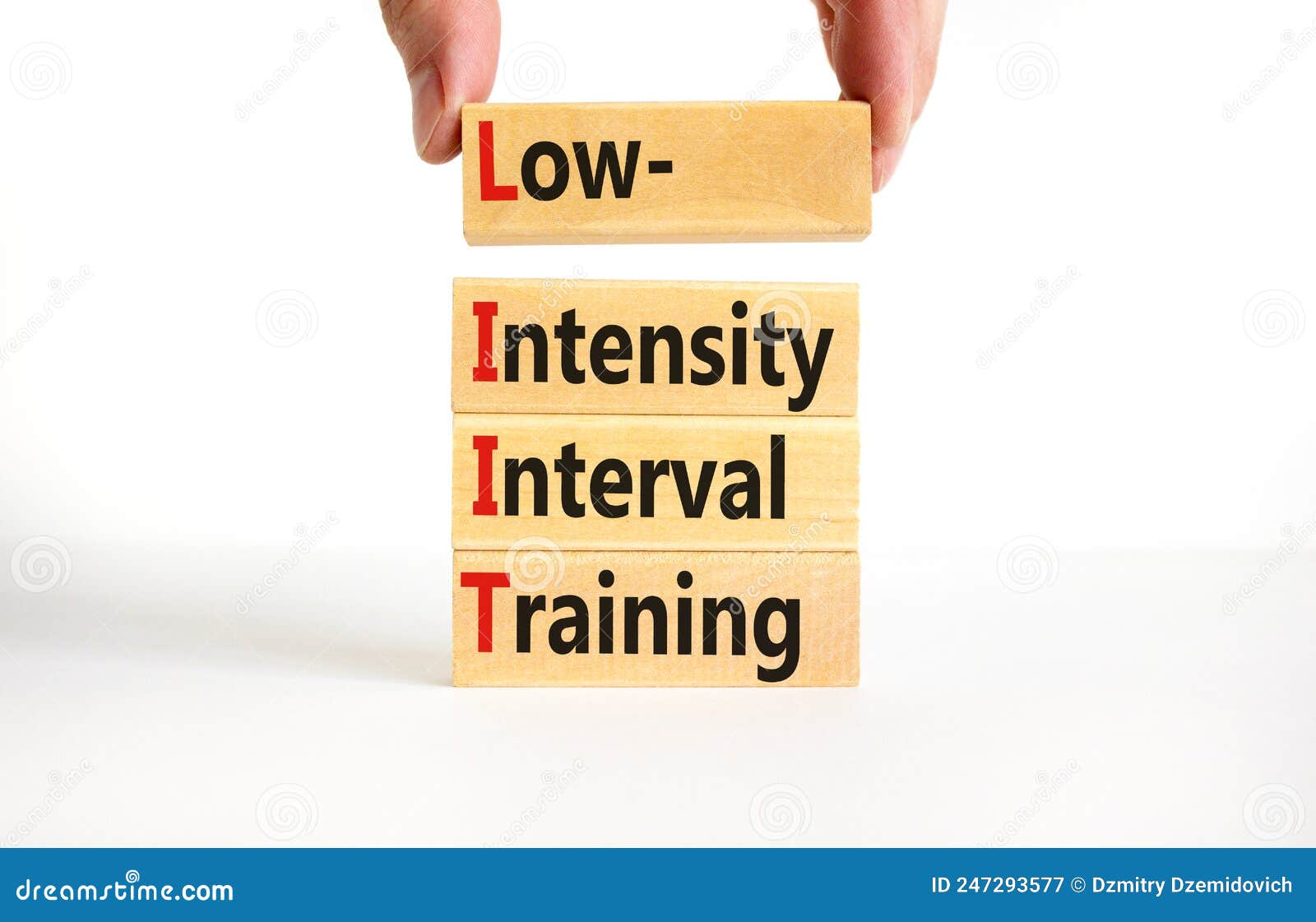 LIIT Low-intensity Interval Training Symbol. Concept Words LIIT Low ...