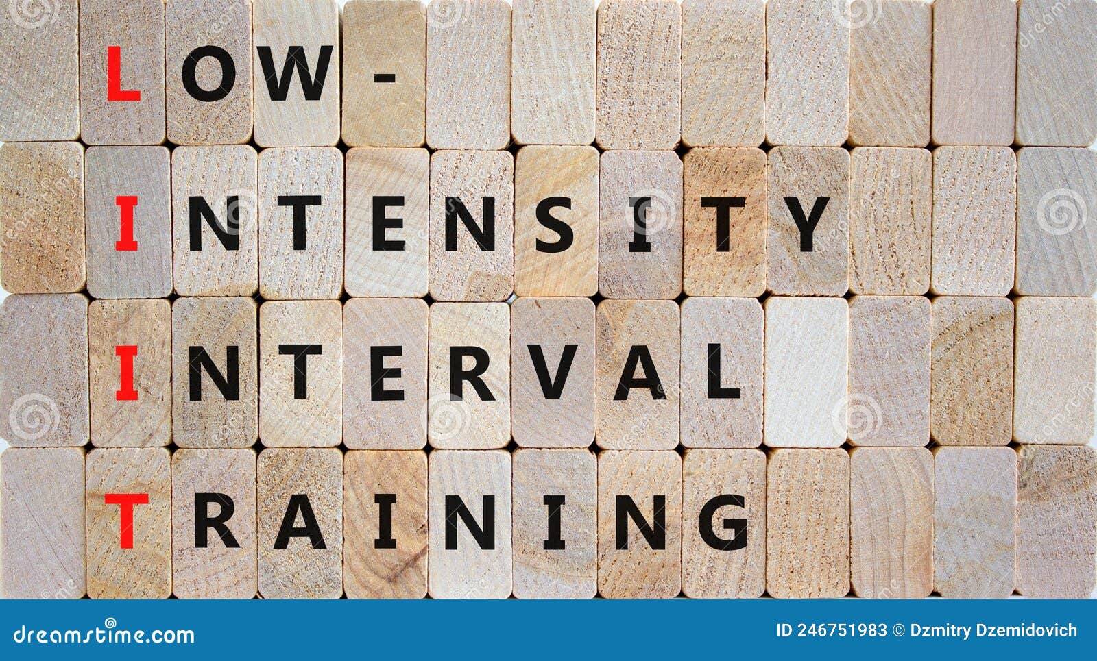 LIIT Low-intensity Interval Training Symbol. Concept Words LIIT Low ...