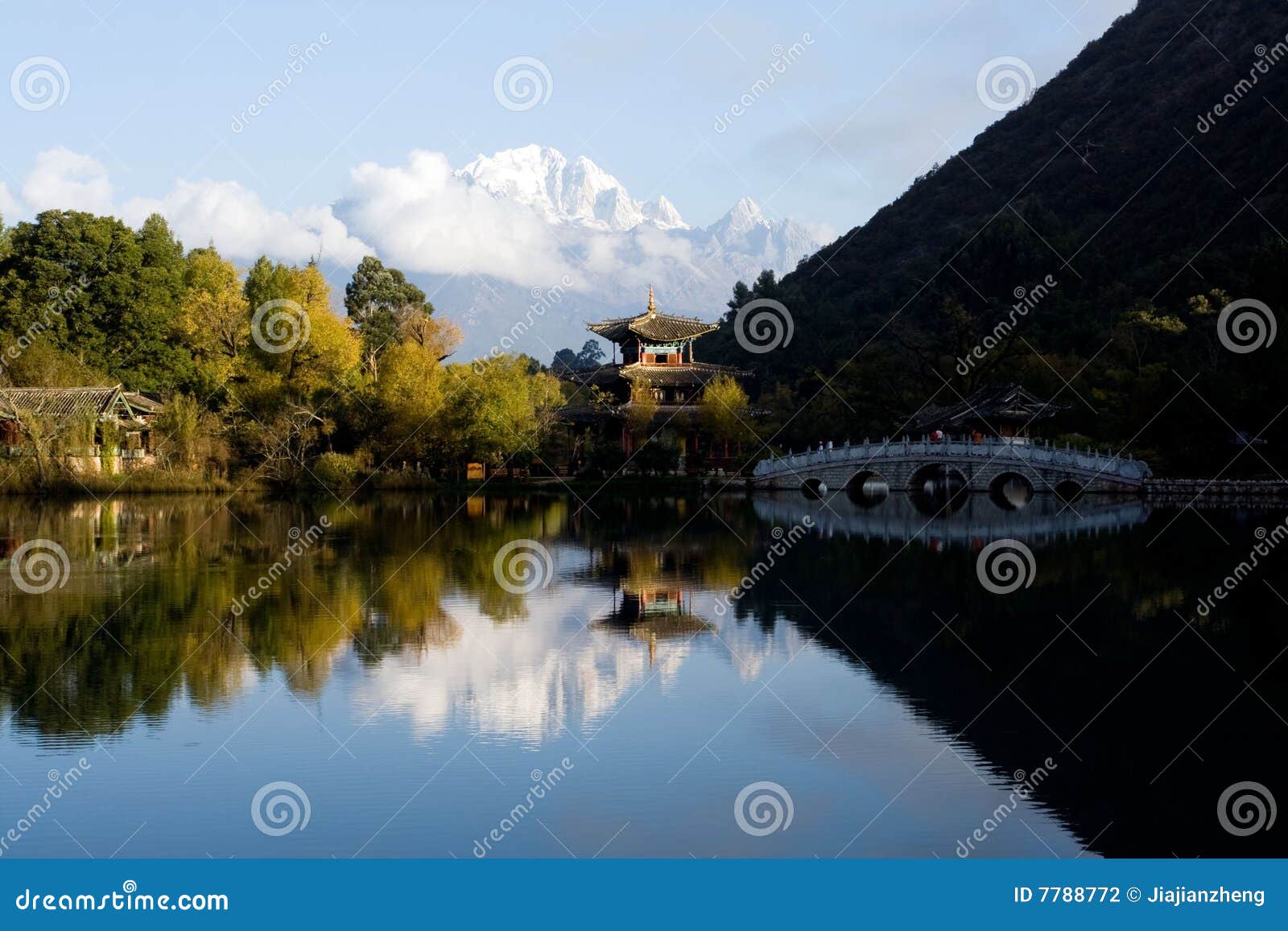 Lijiang stock photo. Image of landscapes, populate, beautiful - 7788772