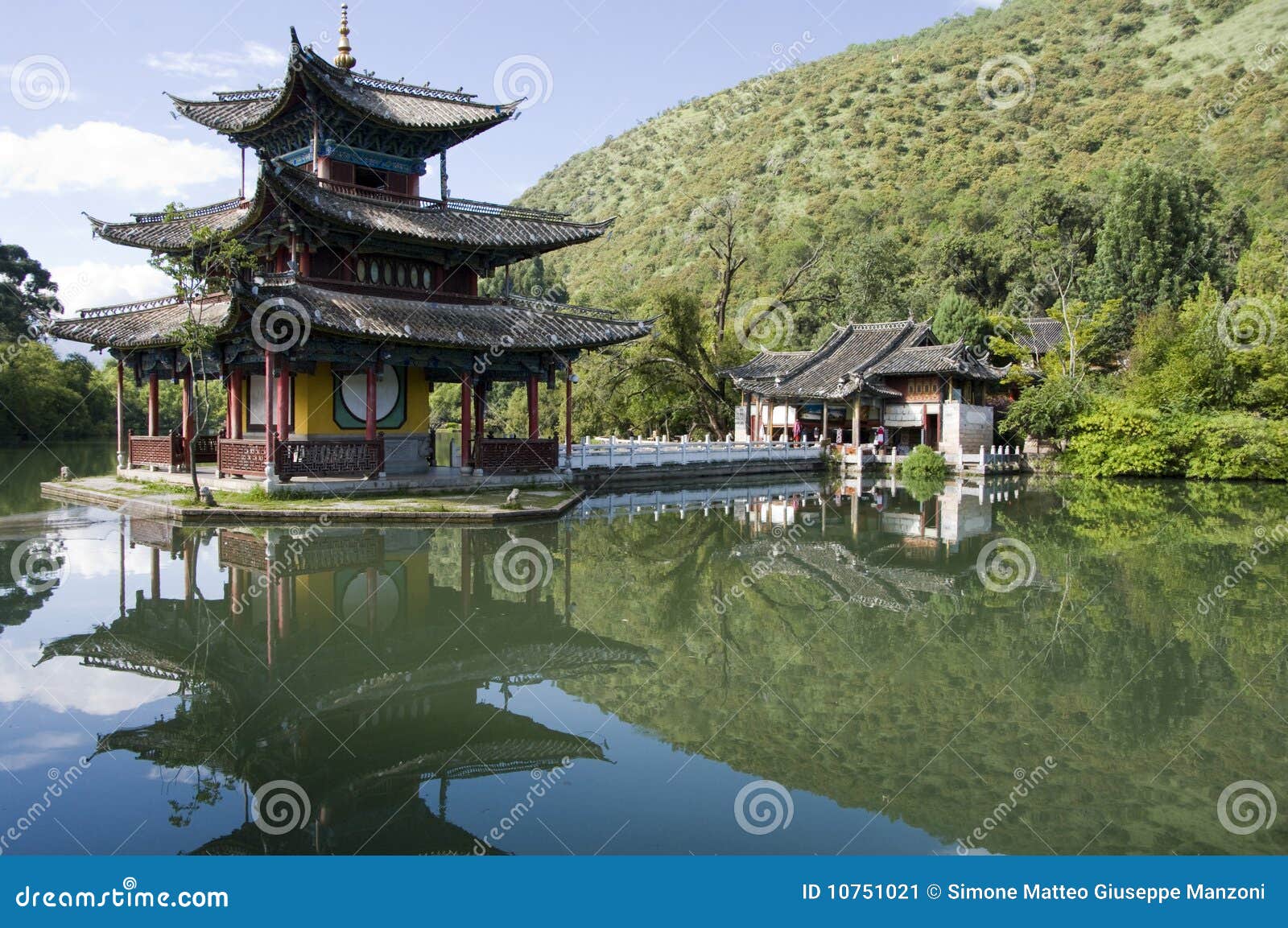 Lijiang black dragon pool stock image. Image of china - 10751021
