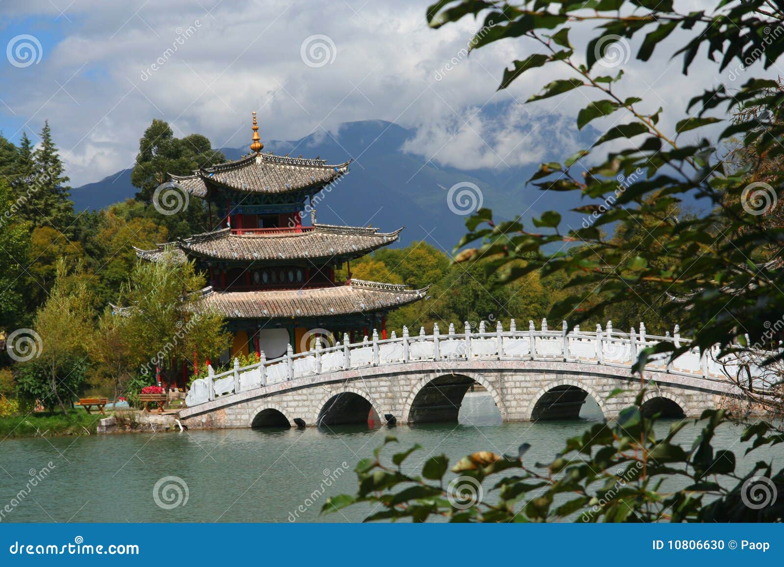 Lijiang Black Dragon Pool Royalty-Free Stock Photo | CartoonDealer.com ...