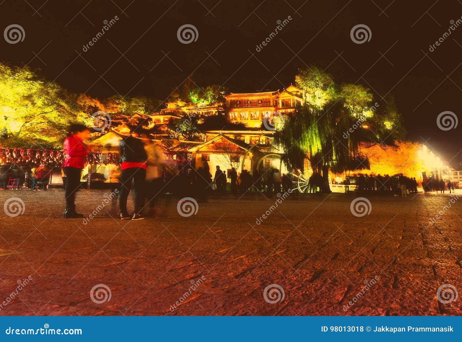 Lijiang old town stock photo. Image of tranquility, destination - 98013018