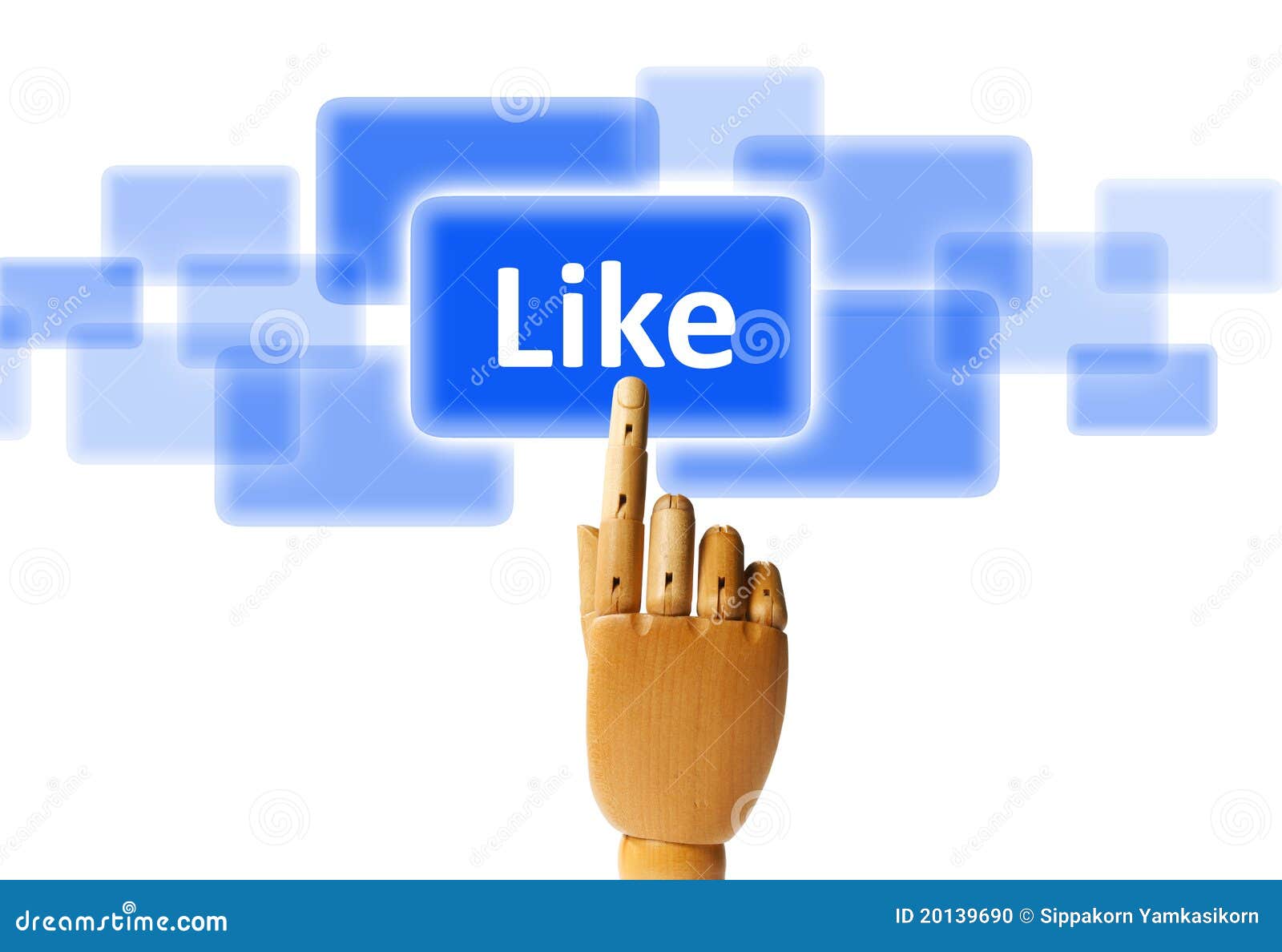 Like button stock photo. Image of blogging, internet - 20139690