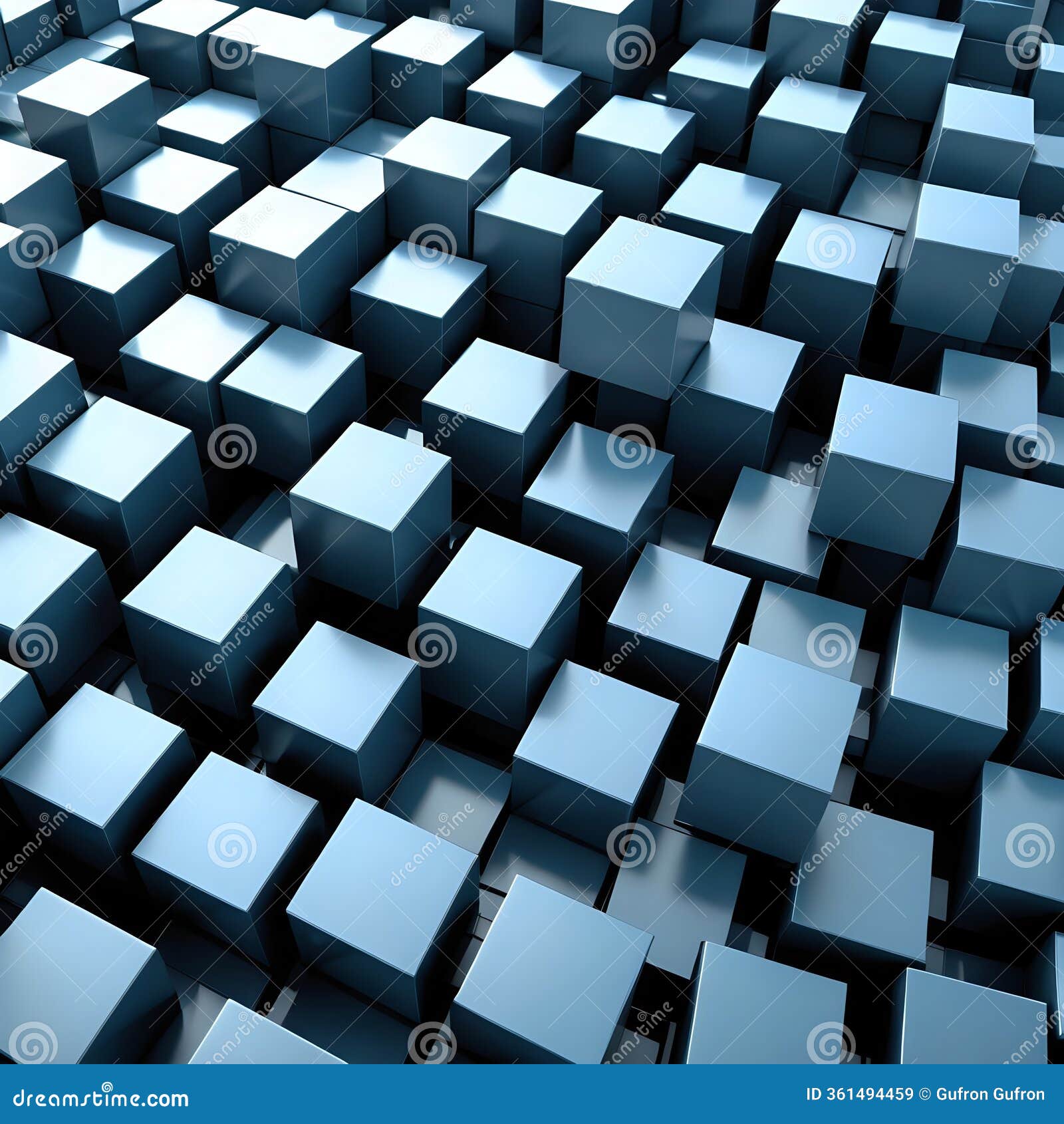 Cubist Cascade stock illustration. Illustration of monochrome - 361494459