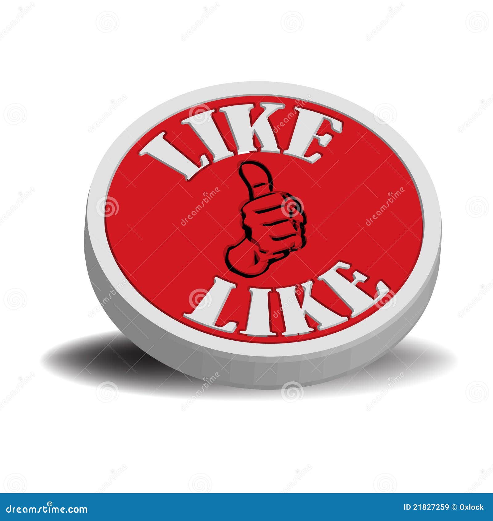 Like coin stock vector. Illustration of coin, gesture - 21827259