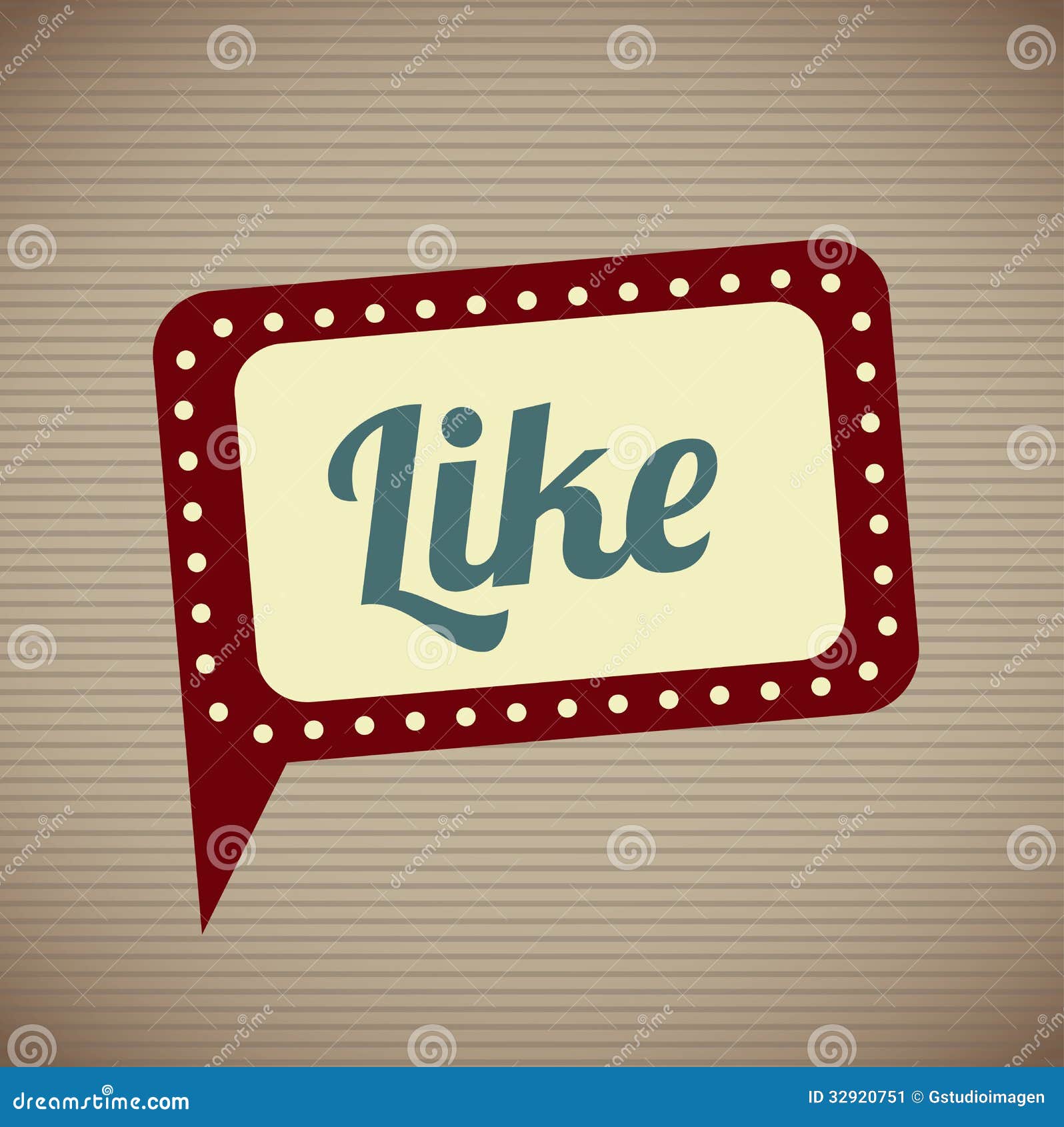 Like Comic Speech Bubble Stock Photography | CartoonDealer.com #55927832