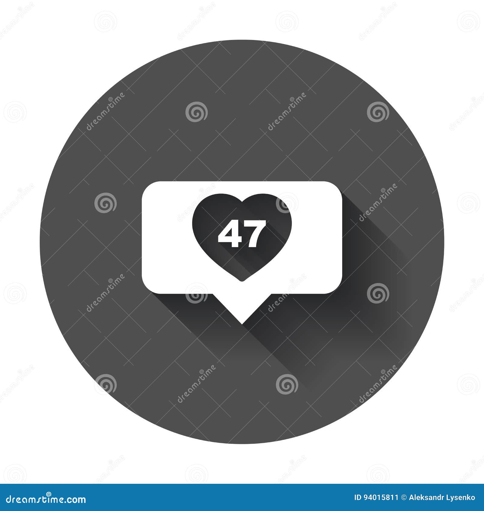 Like, Comment, Follower Icon. Stock Vector - Illustration of love ...