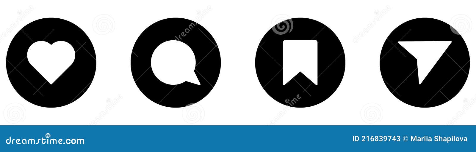 Like, Comment, Share and Save Stock Vector - Illustration of post ...