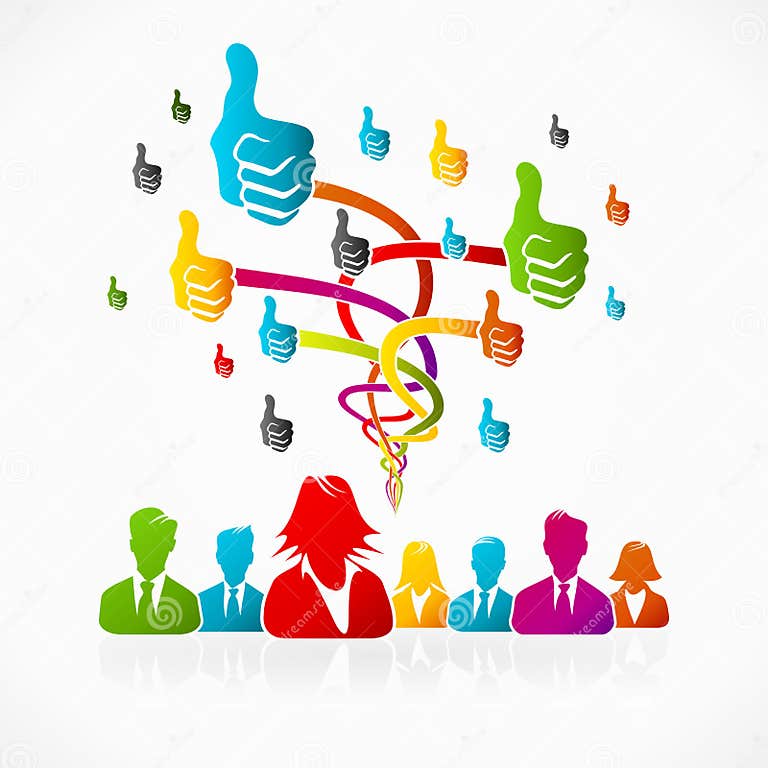 Like stock vector. Illustration of avatar, like, people - 36917851