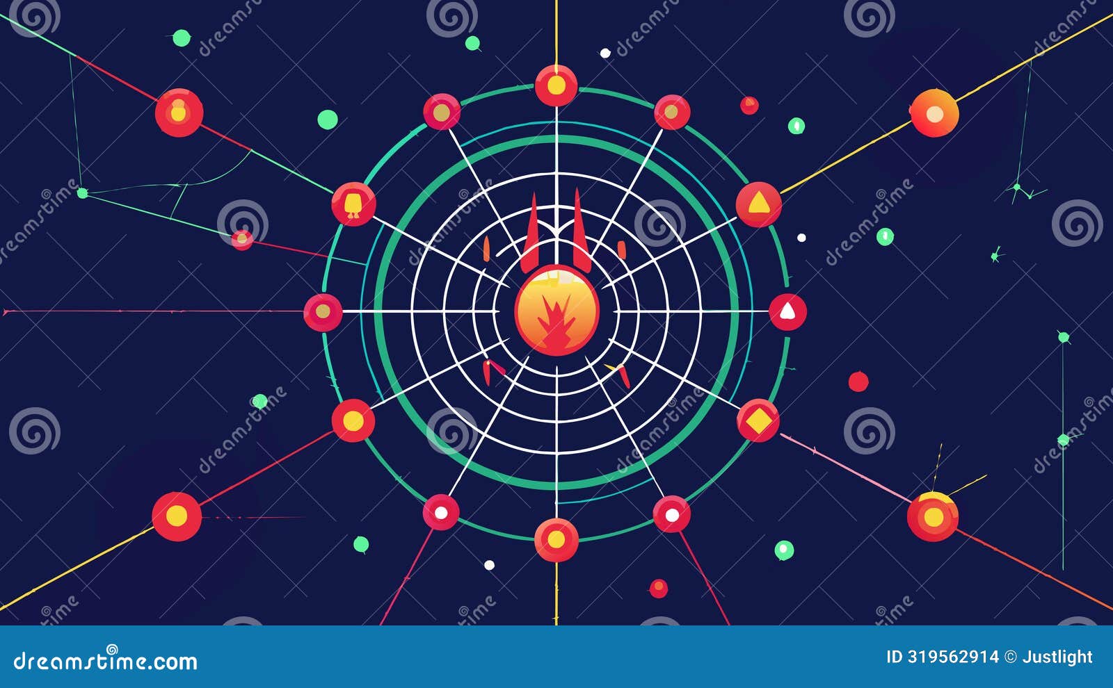 Like a Digital Spiders Web the Energy Grid Data Network Captures and ...