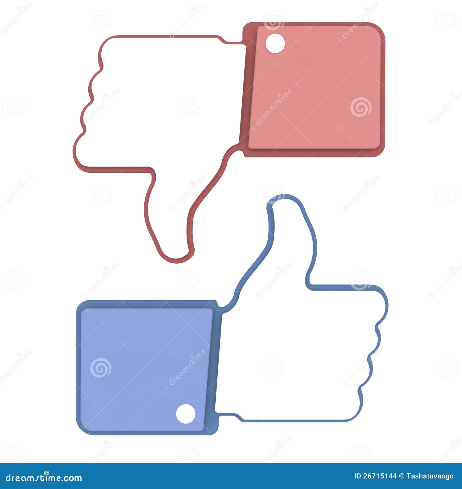 Like and Dislike Icons. editorial stock image. Illustration of ...
