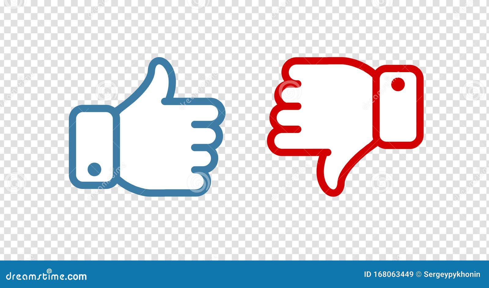 Like and Dislike Symbol or Icon. Vector Illustration Editorial Stock ... Like and Dislike Symbol or Icon. Vector Illustration Editorial Stock ...