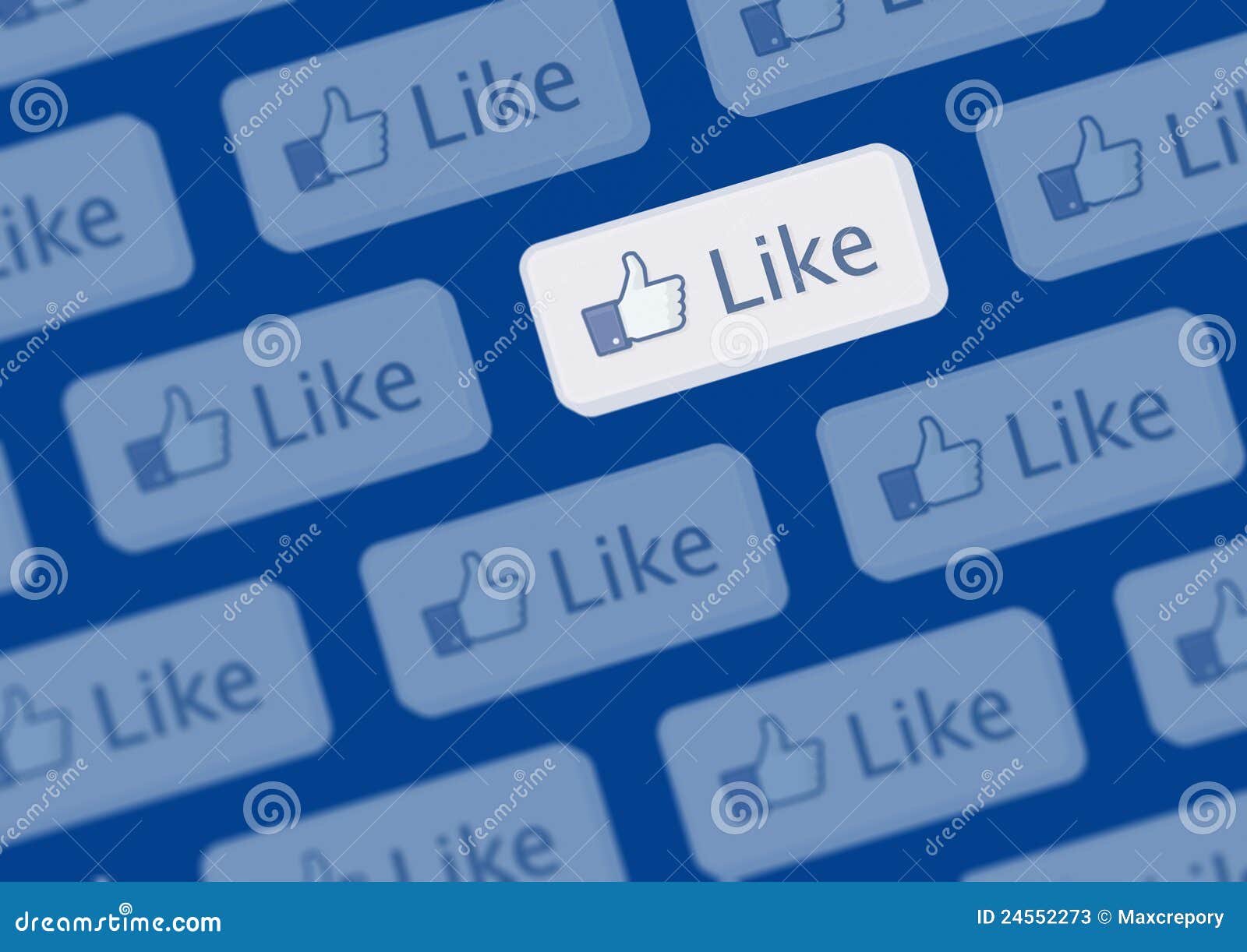 Like Facebook Logo Wall Editorial Photo | CartoonDealer.com #24552273