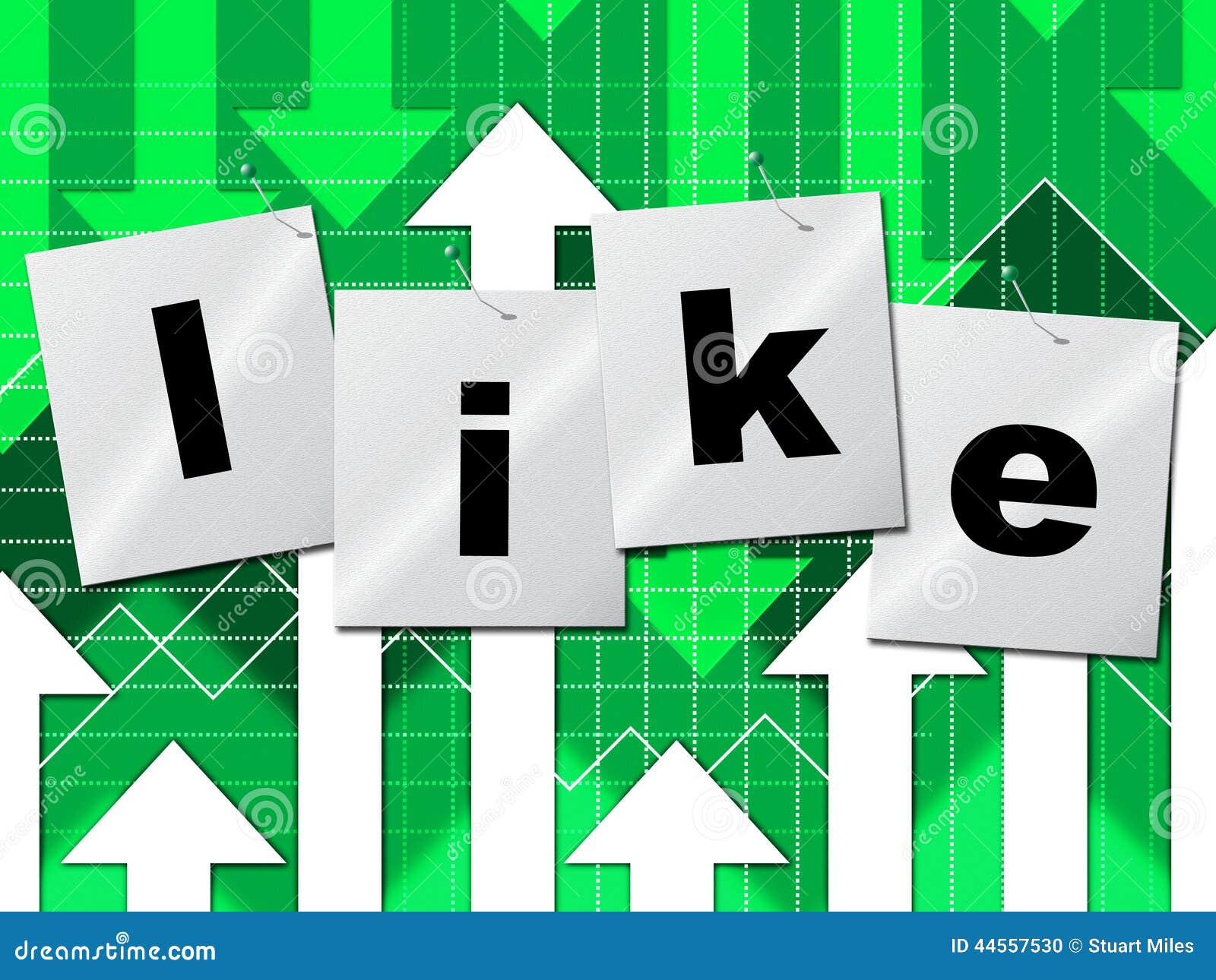 Like Fans Means Social Media and Web Stock Illustration - Illustration ...