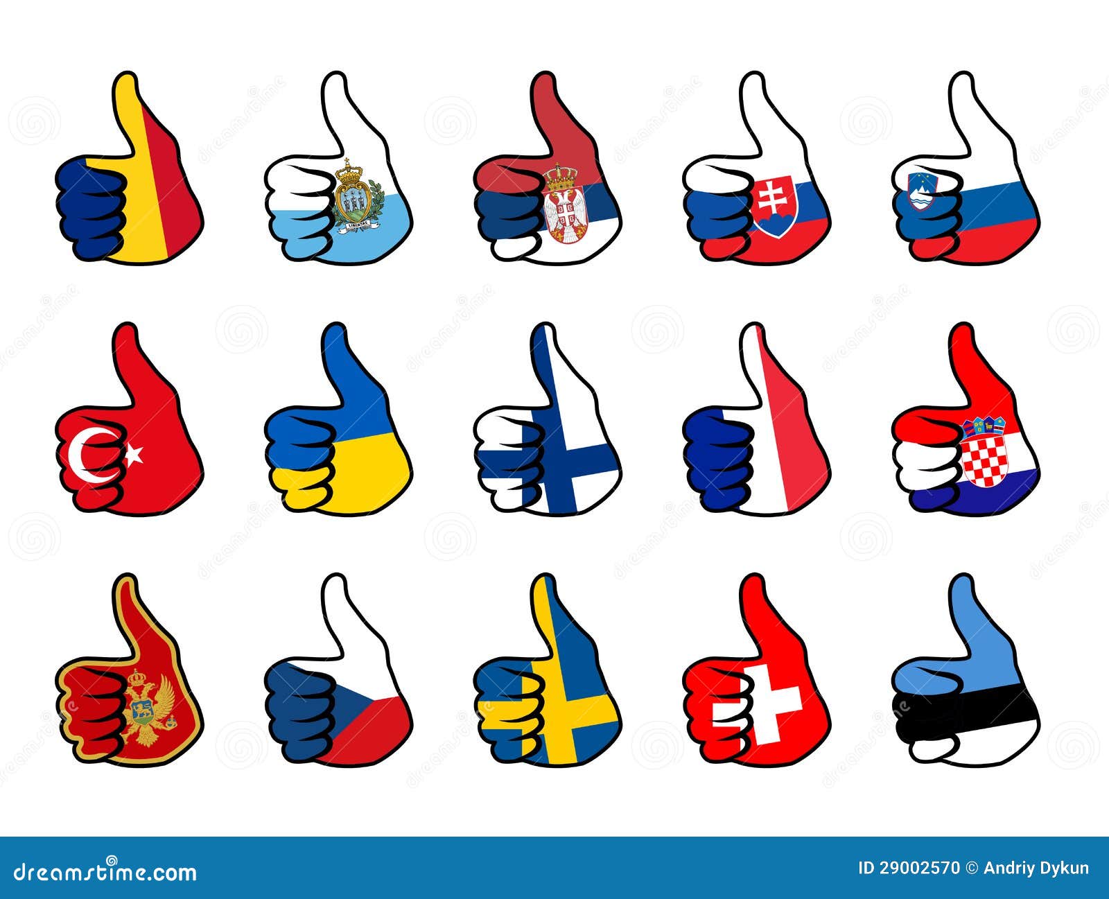 Like flag stock vector. Illustration of agreement, communication - 29002570