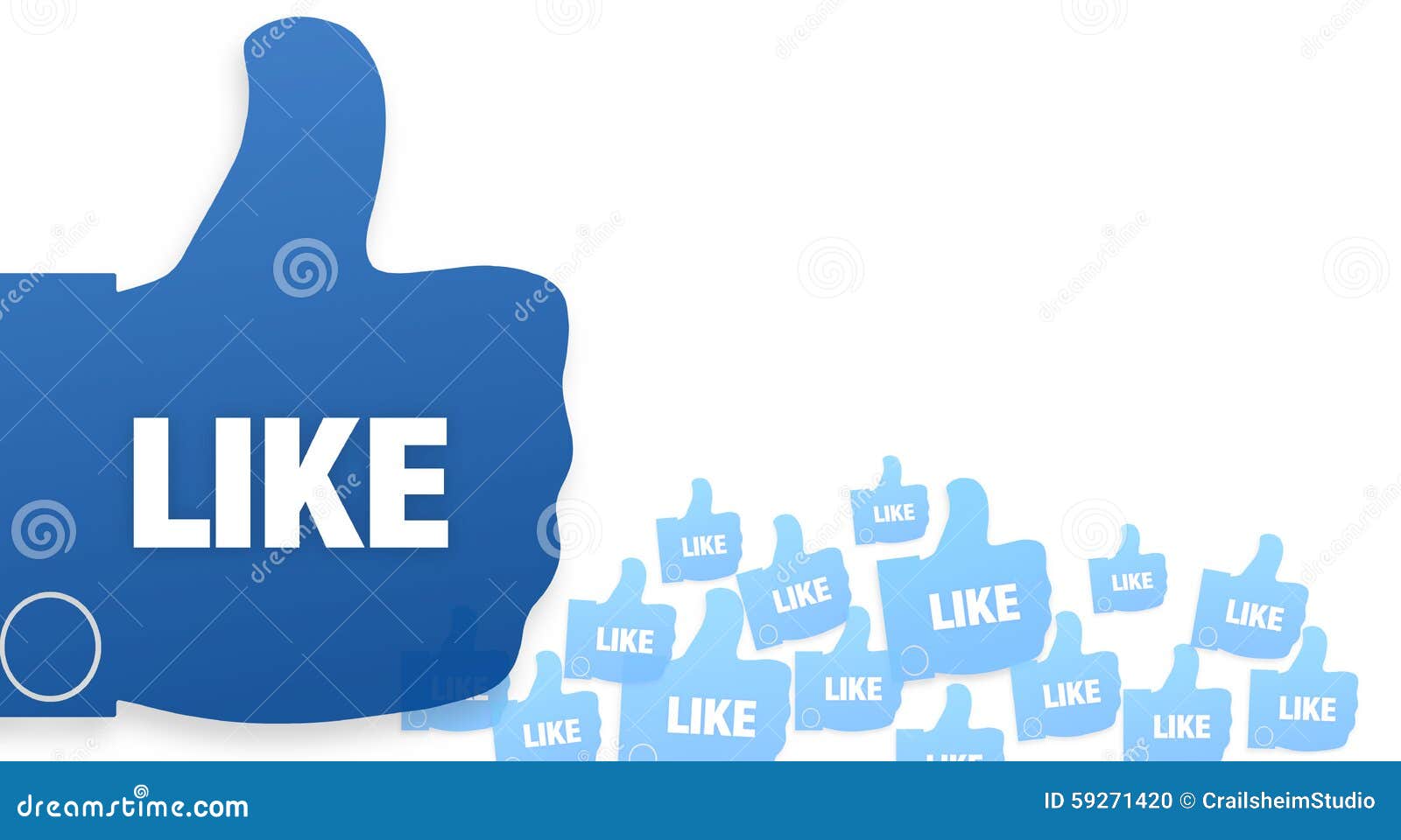 Like stock illustration. Illustration of recommendation - 59271420