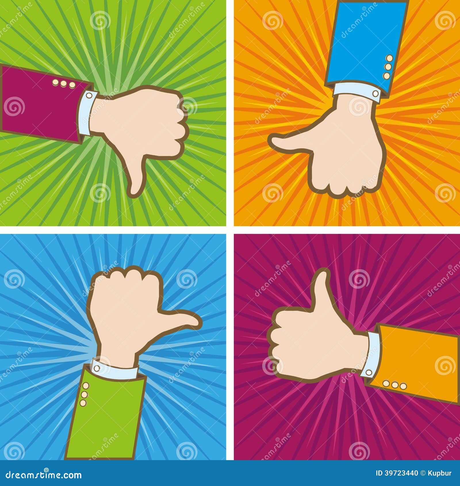 Like hand concept stock vector. Illustration of social - 39723440