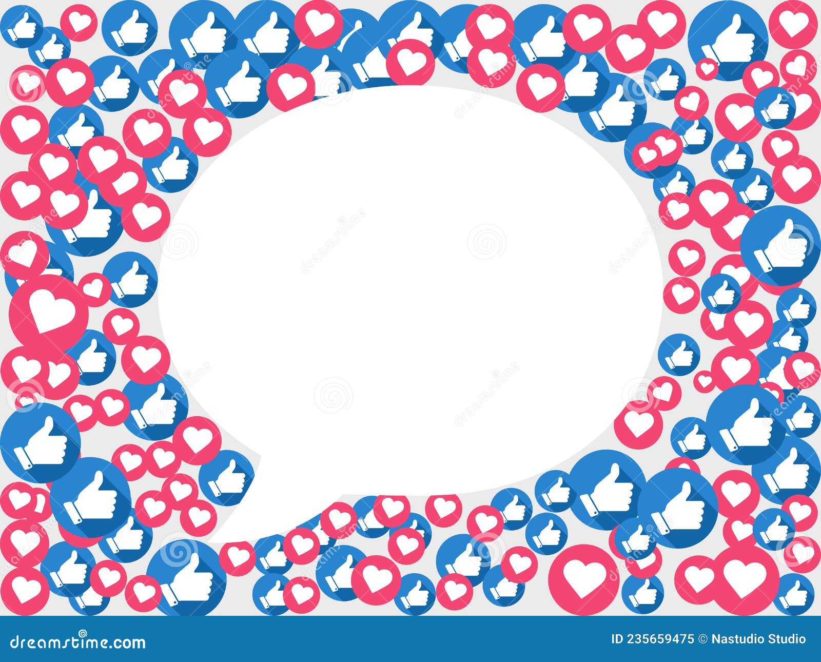 Like and Heart Icons. Social Network Concept Design Elements for Web ...