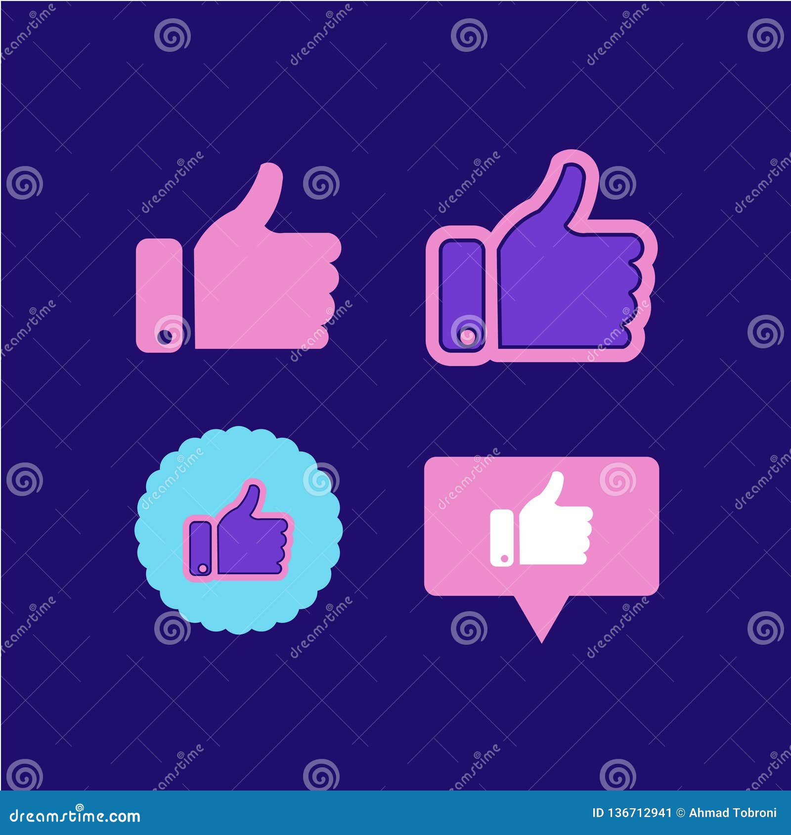 Like Icon Vector Design Illustration Stock Vector - Illustration of ...
