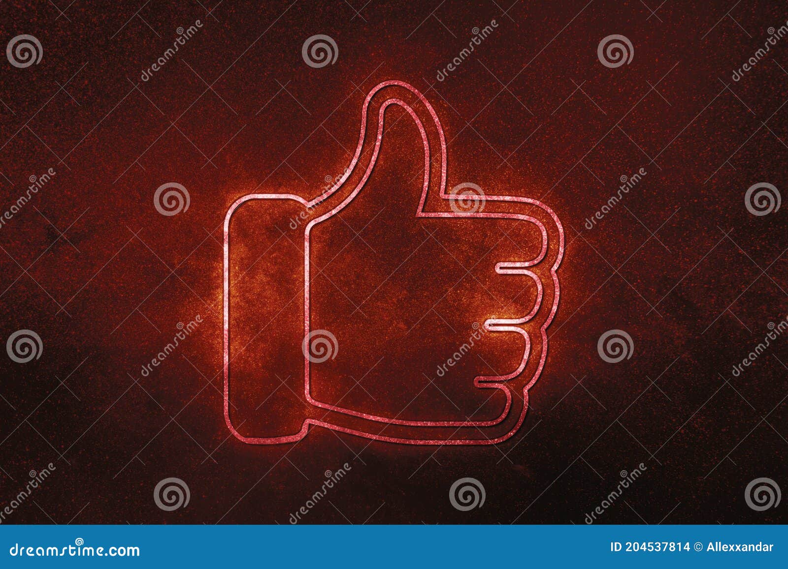 Like Icon, Thumb Up, OK Sign. Like Symbol Royalty-Free Stock Image ...