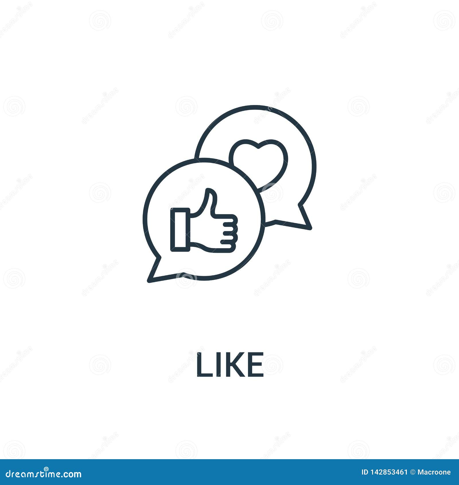 Like Icon, Gestures Icon With Settings Sign. Like Icon And Customize ...