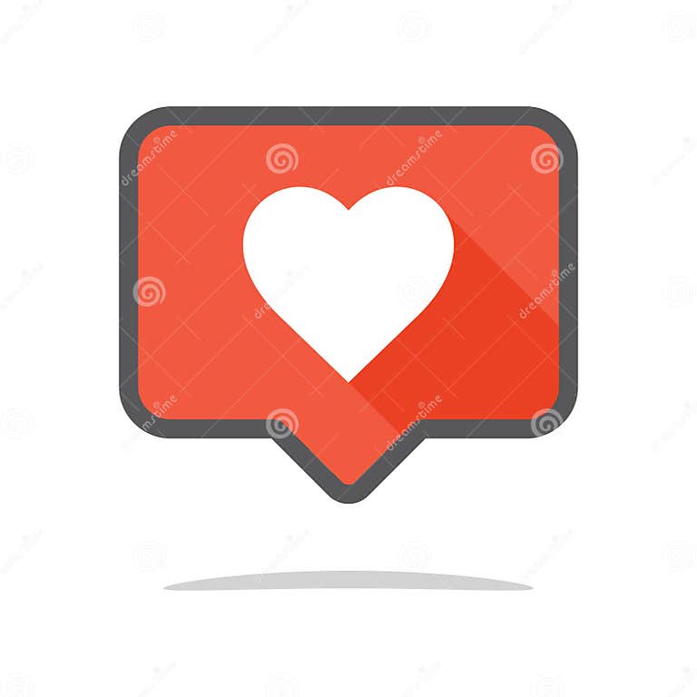 Like icon stock vector. Illustration of repost, communication - 215667499