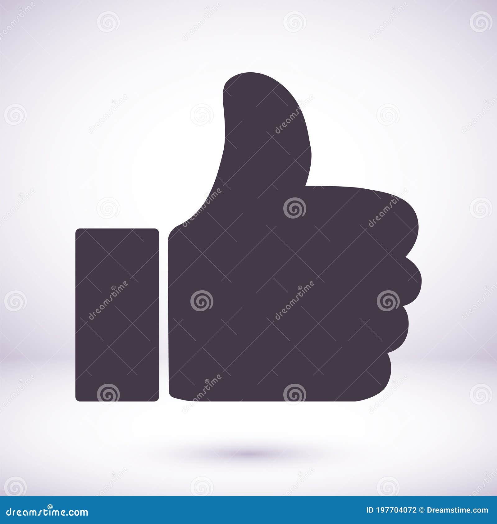 LIKE Icon . Vector LIKE . Illustration LIKE . 10 Eps LIKE . Simple ...