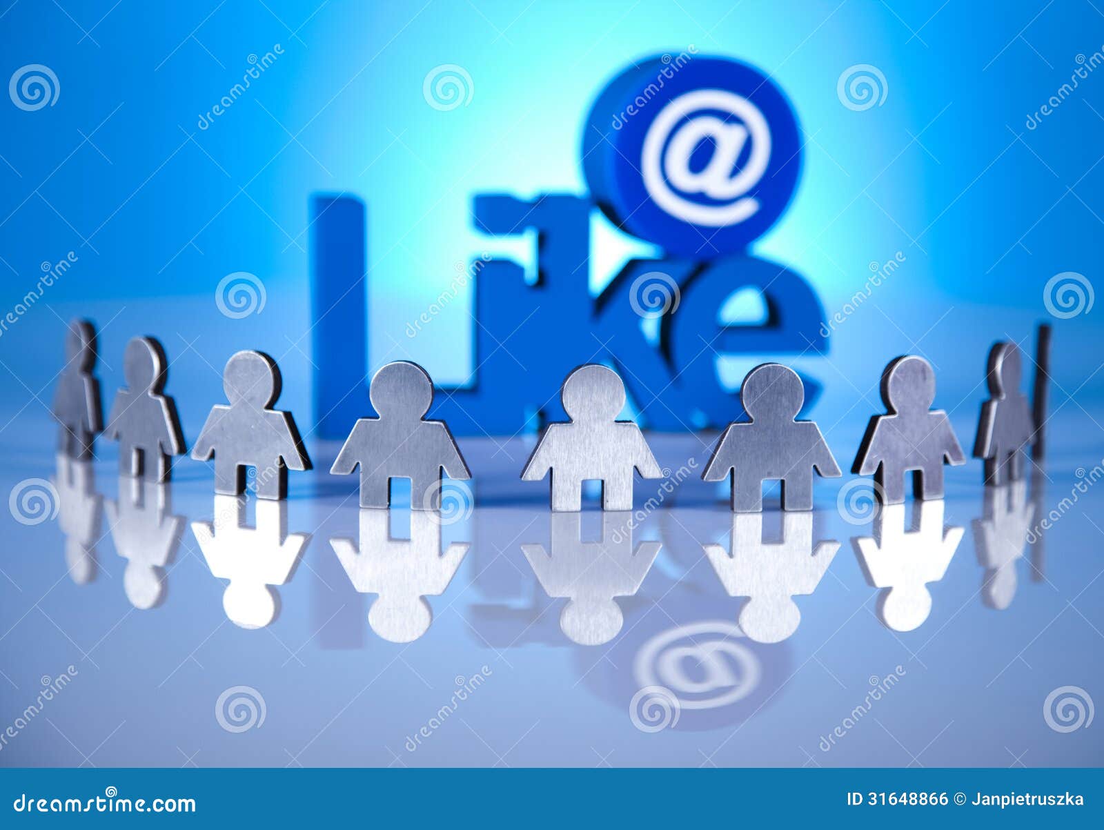 Like, Internet concept stock illustration. Illustration of networking ...